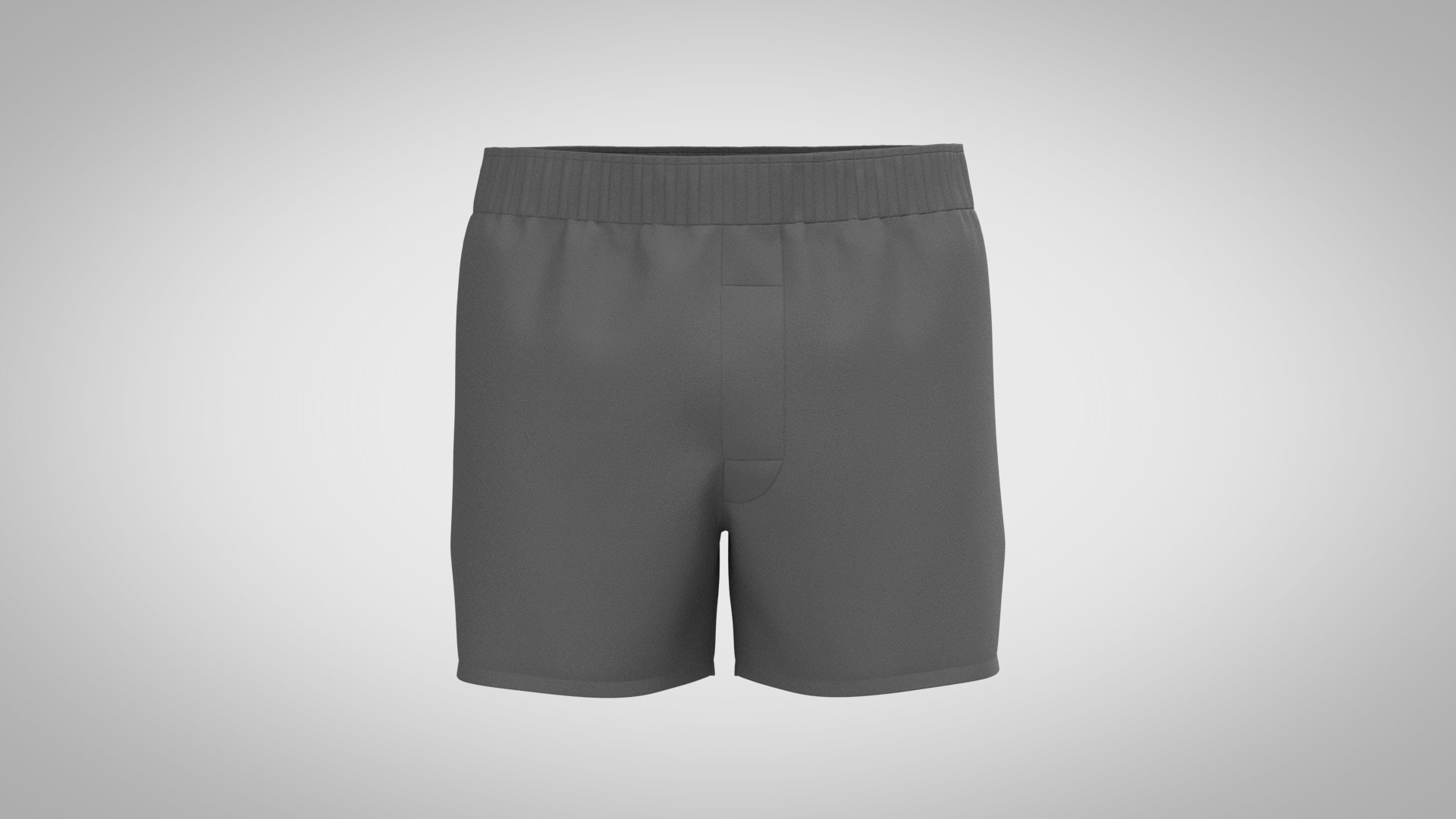3D Woven Boxer Shorts model - TurboSquid 1853444