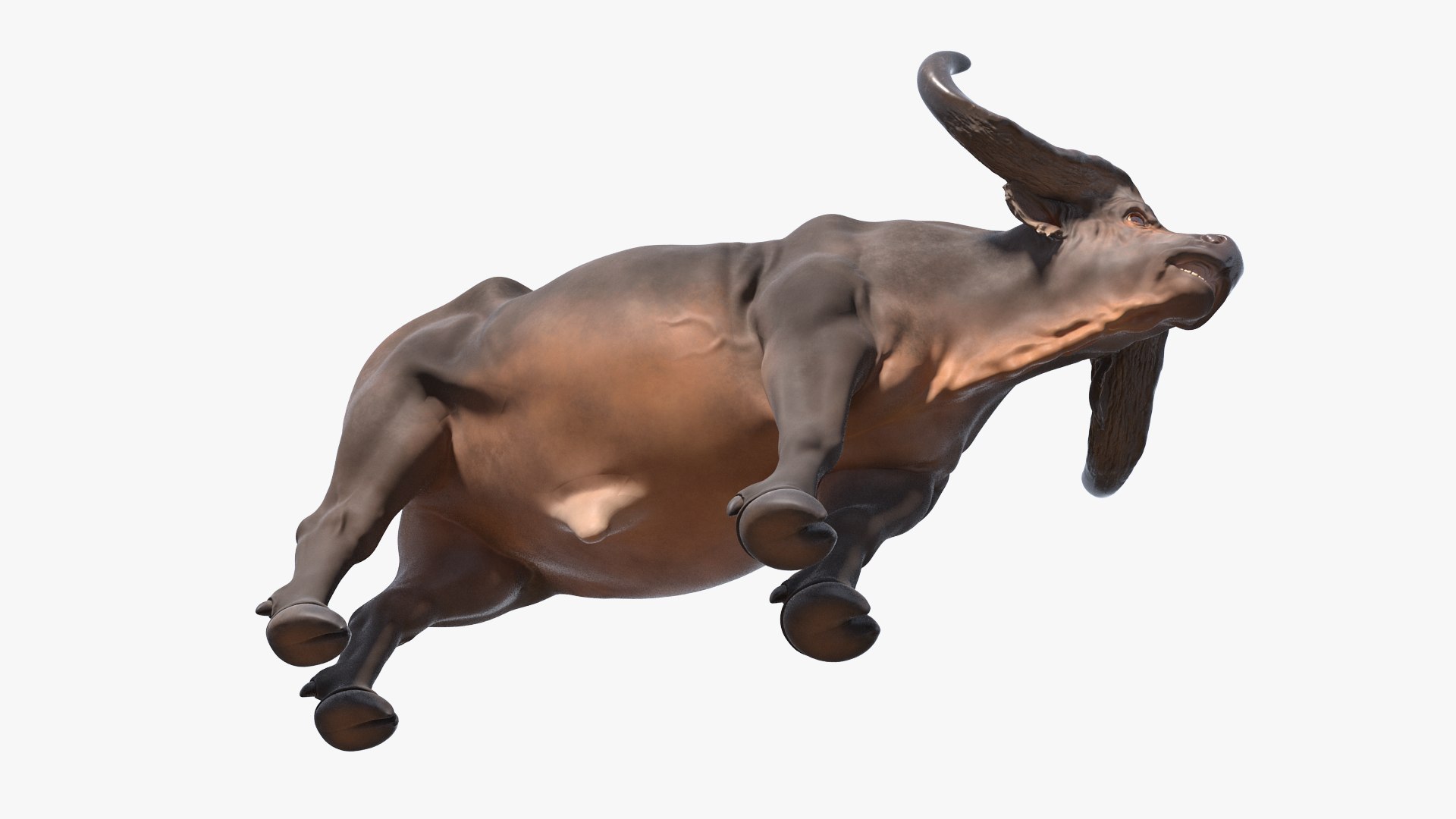 3D Cape Buffalo African Rigged Animal Model - TurboSquid 1569232