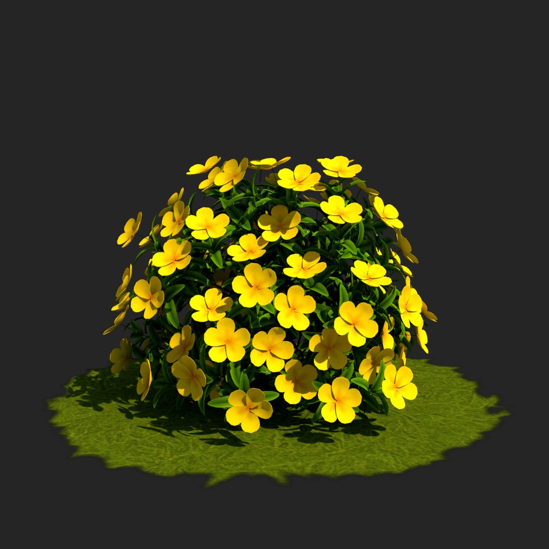 3D flower cartoon - TurboSquid 1334440