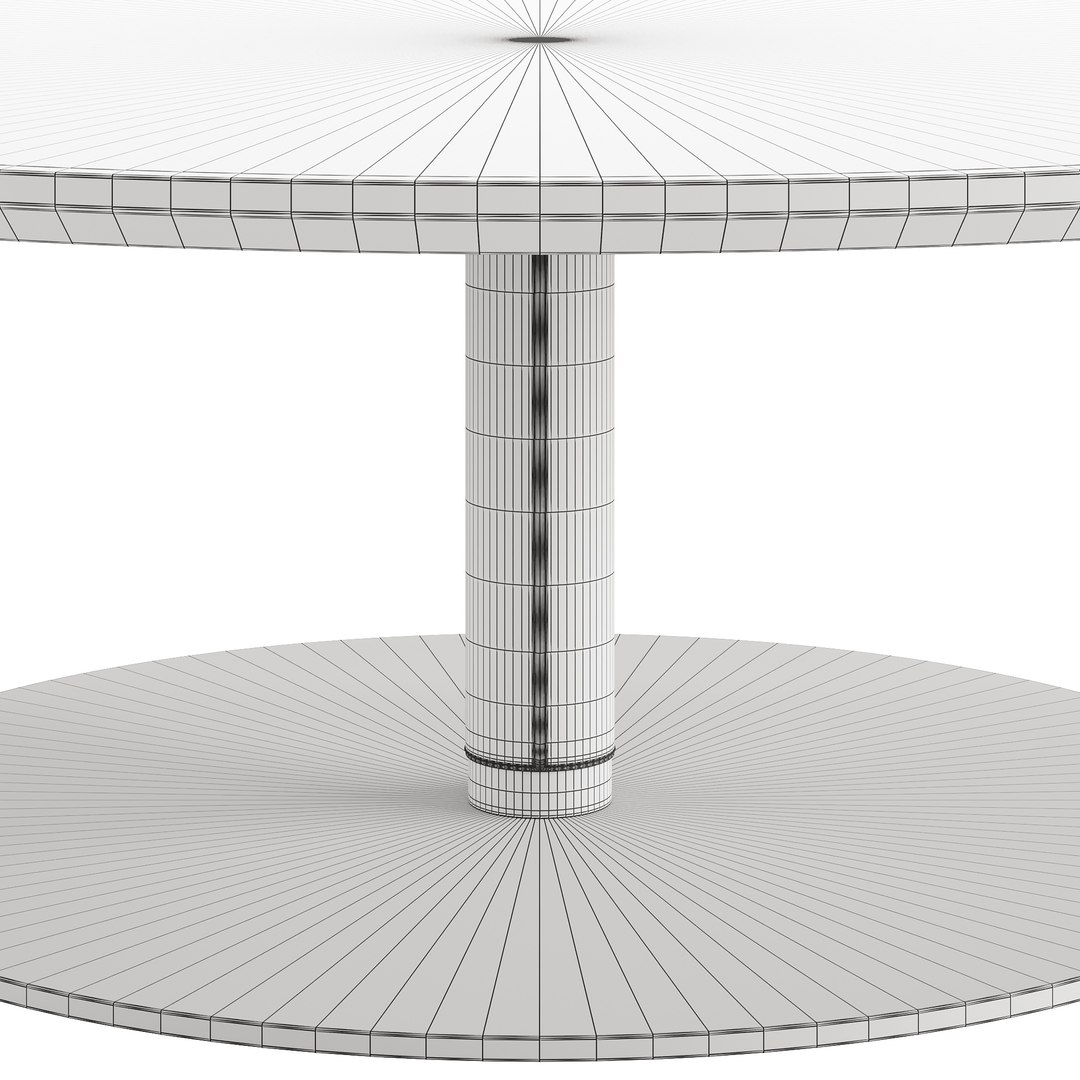 3D Model Flexform Coffee Table Eri - TurboSquid 2427196