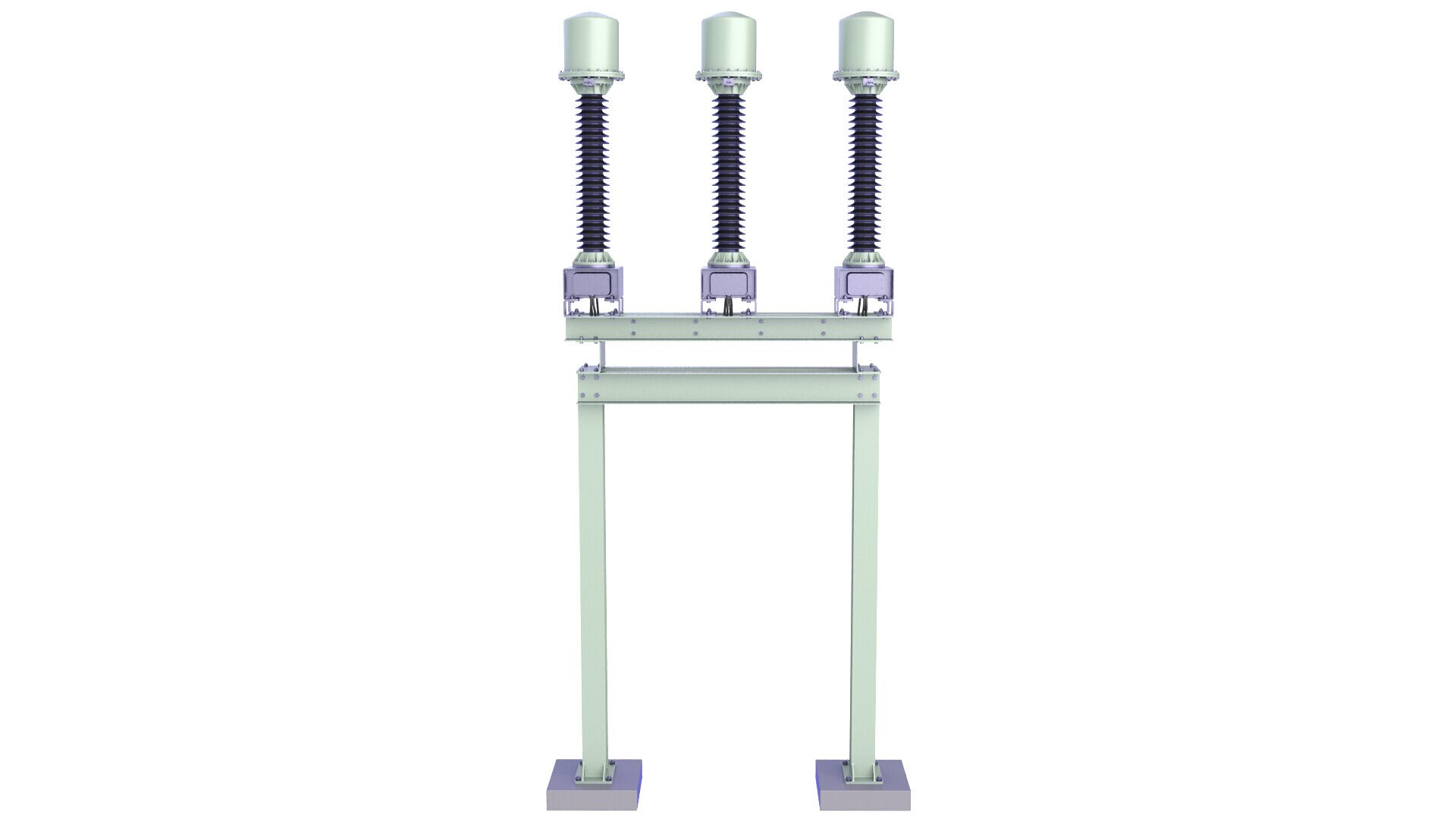 Substation High Voltage Disconnector Switch 24 3D - TurboSquid 2098659