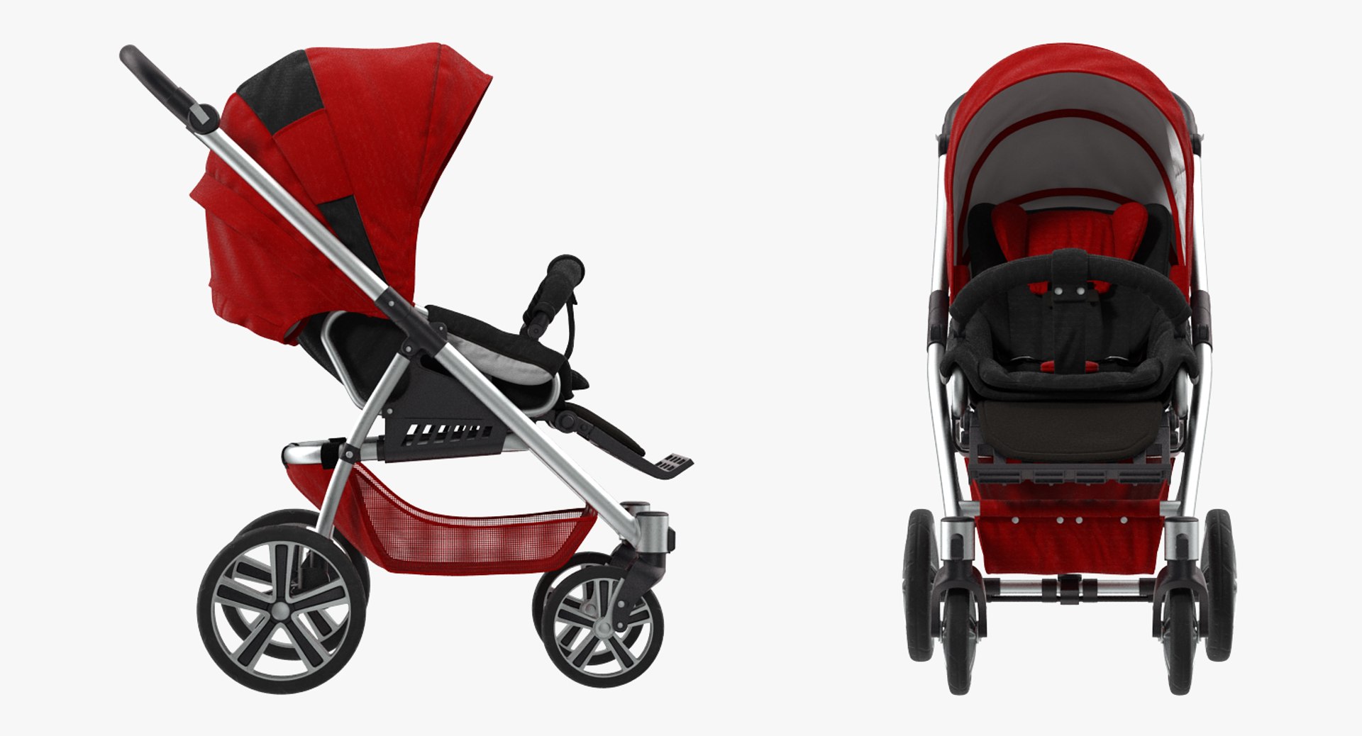 Baby Buggy 3D Model | 1143472 | TurboSquid