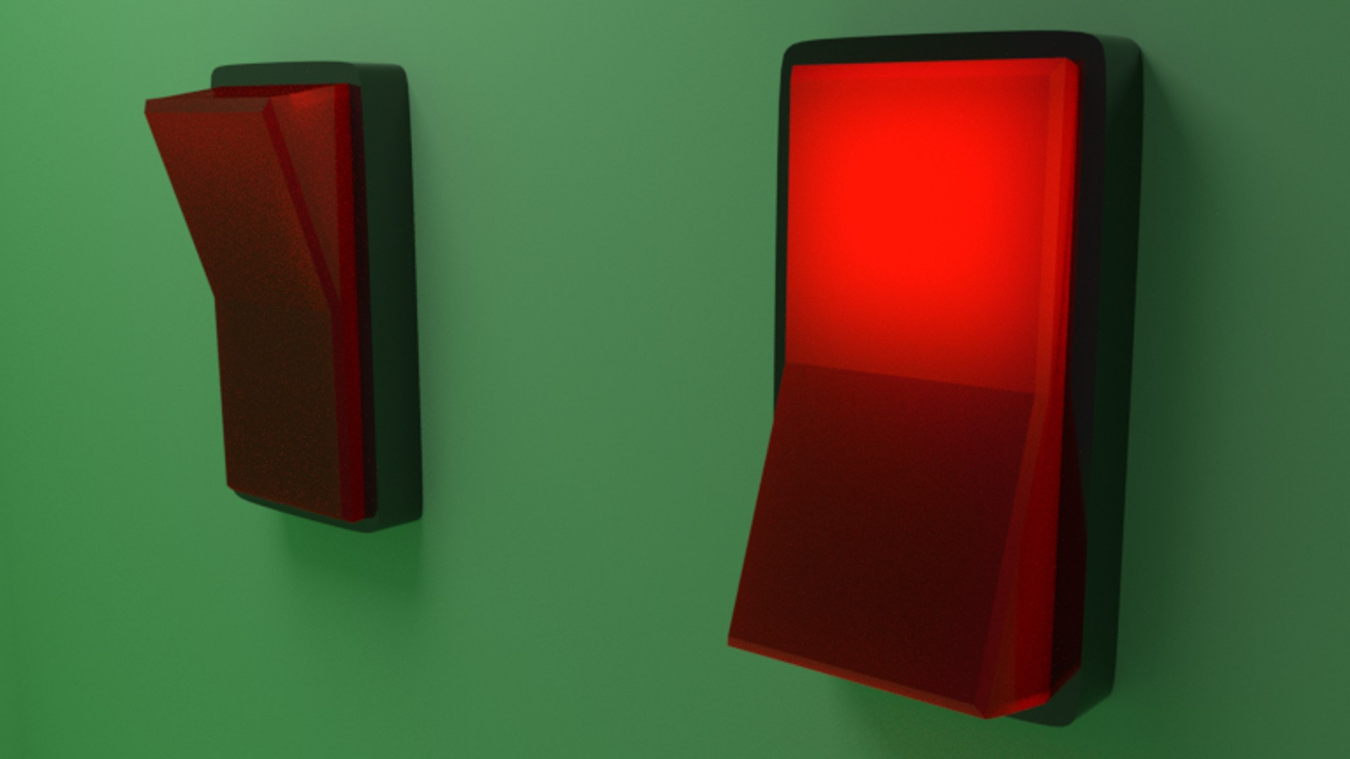 3D Red Switch - TurboSquid 1349771