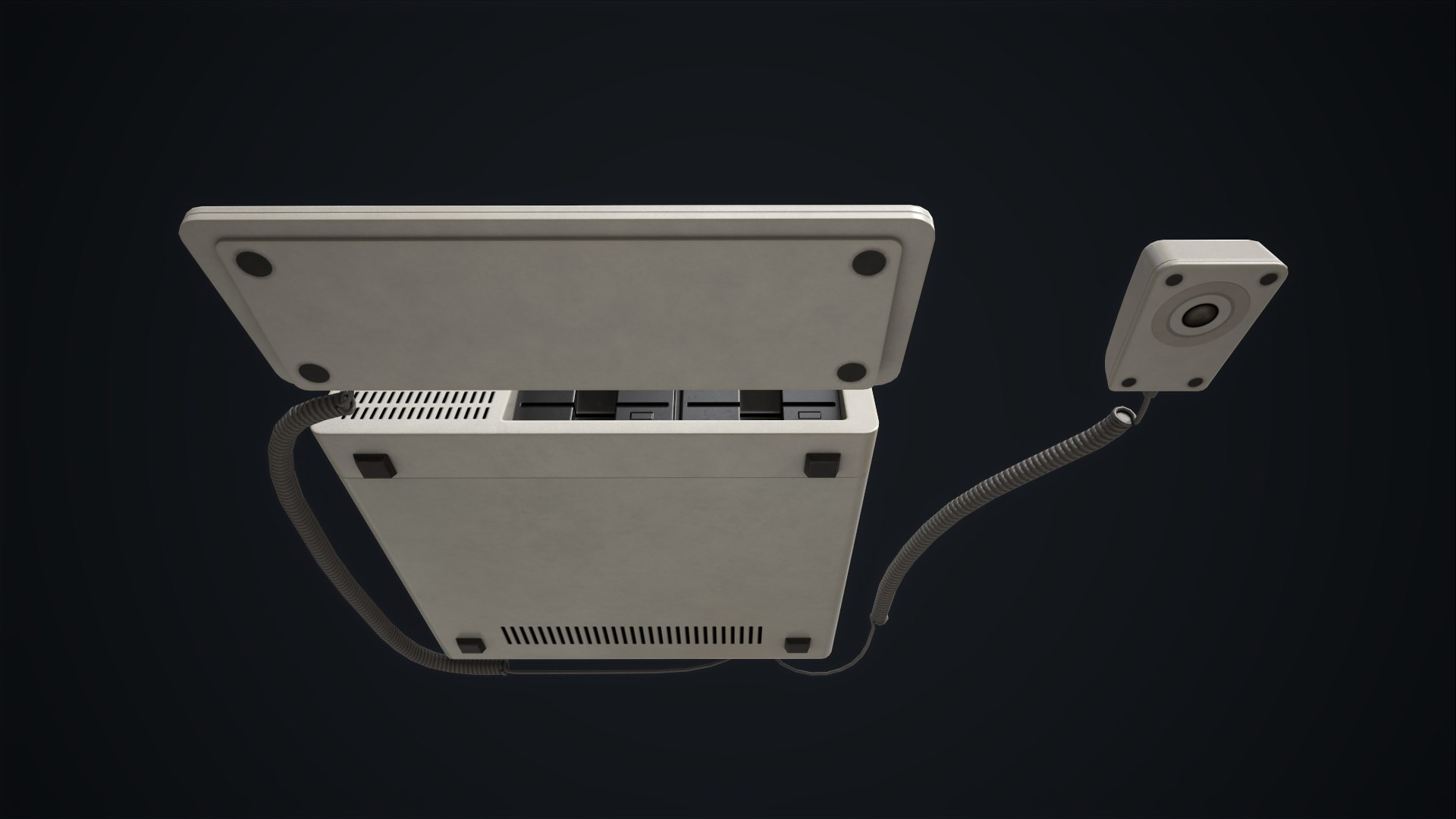 Reto Computer 80s 3D model - TurboSquid 2154867