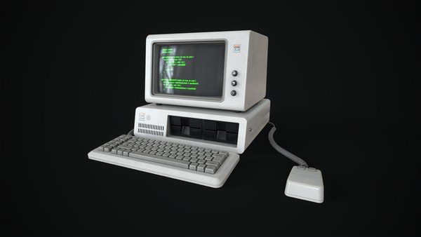 modelo 3d Reto Computadora años 80 - TurboSquid 2154867