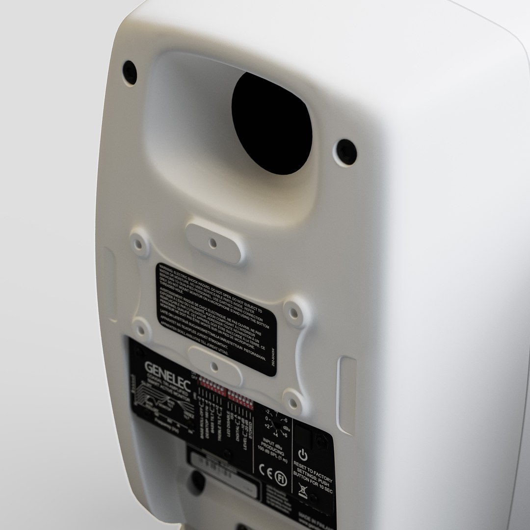 Genelec 8341 The Ones Studio Speakers 3D - TurboSquid 1905484