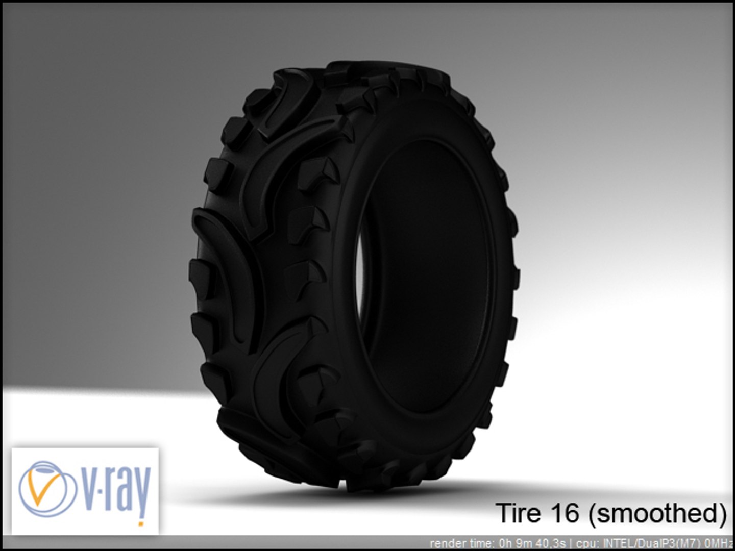 Tire Wheels 16 3d Model