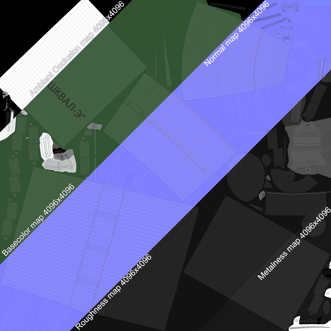 Shkval VA-111 Torpedo 3D Model - TurboSquid 1854008