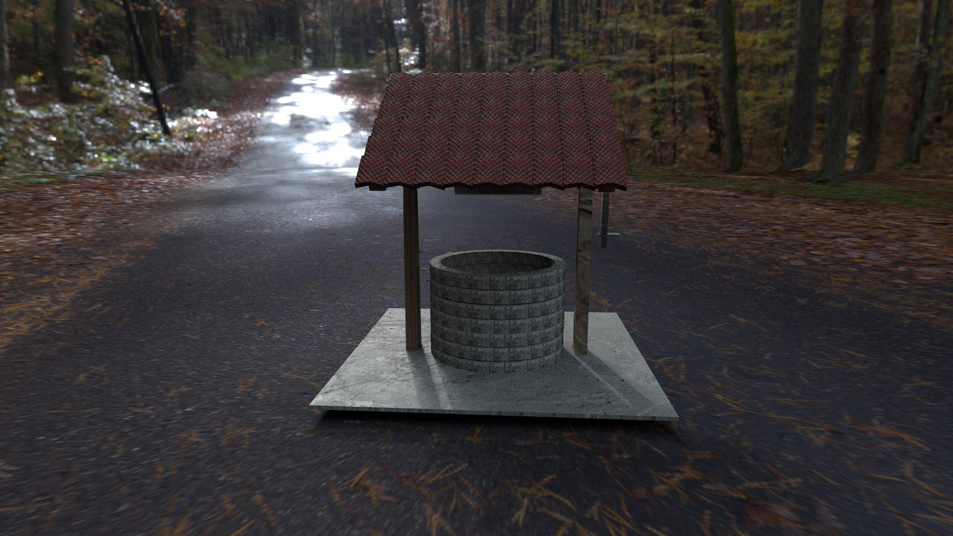 Well 3D Model - TurboSquid 2115441