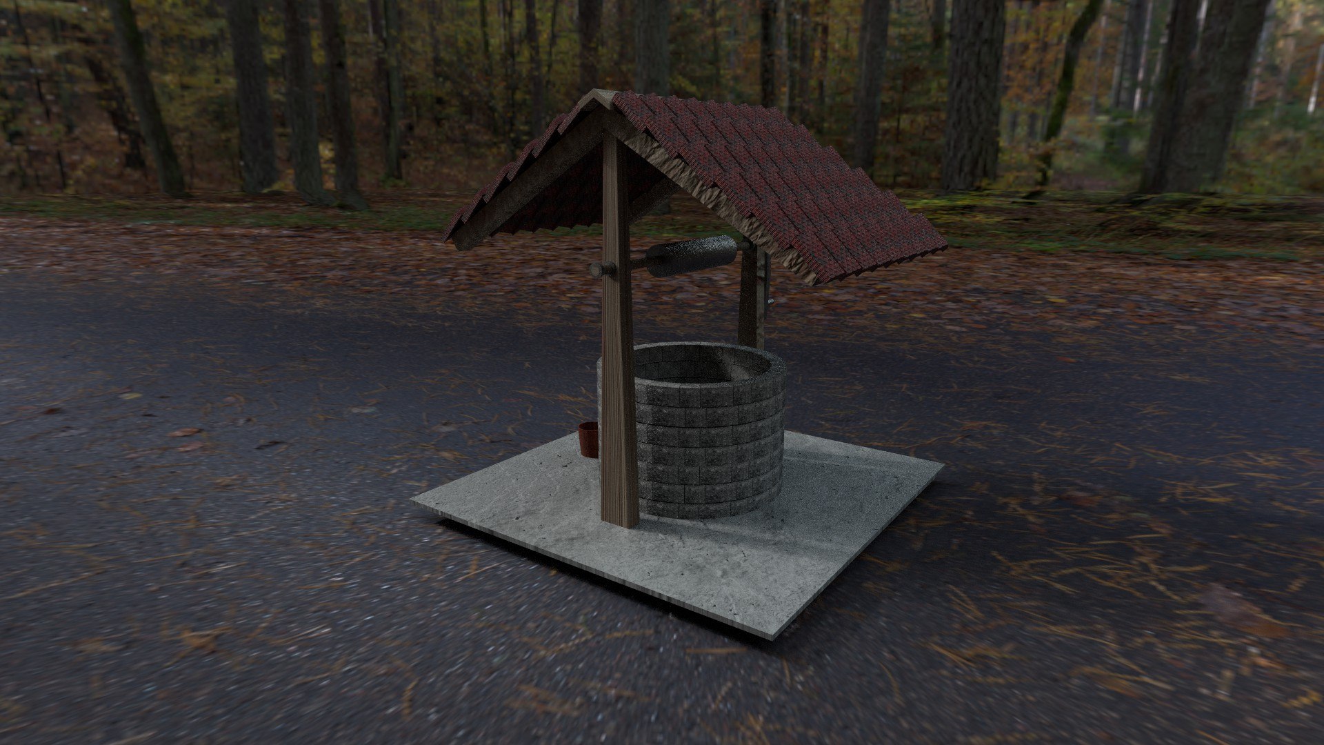 Well 3D Model - TurboSquid 2115441