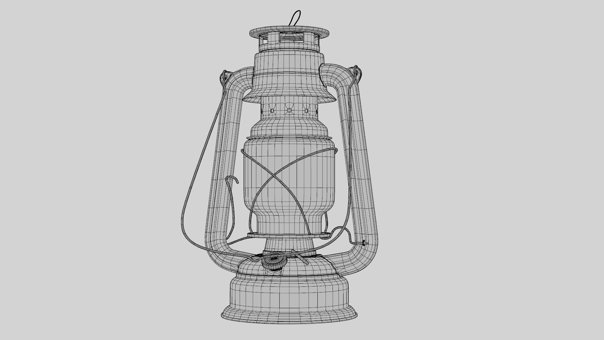 3D Oil Lamp Model - TurboSquid 1696590