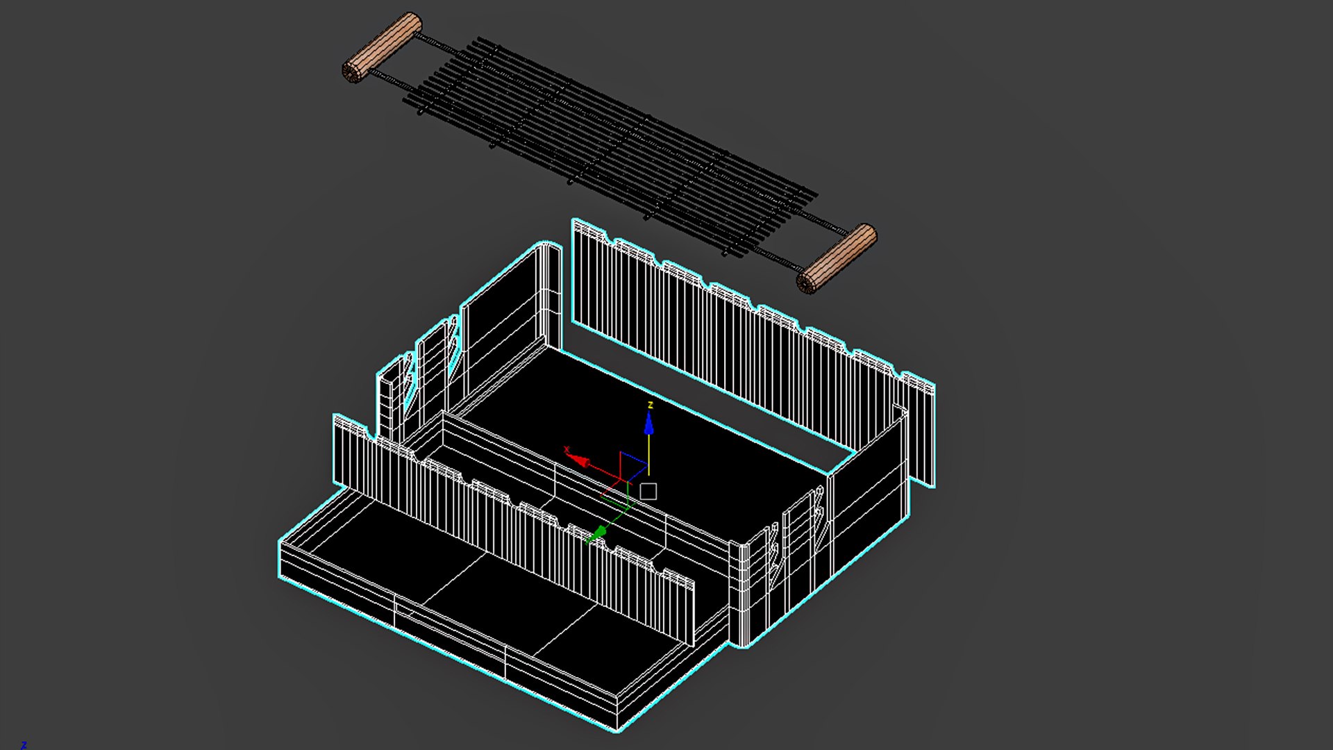 Grill 3D model - TurboSquid 1870118