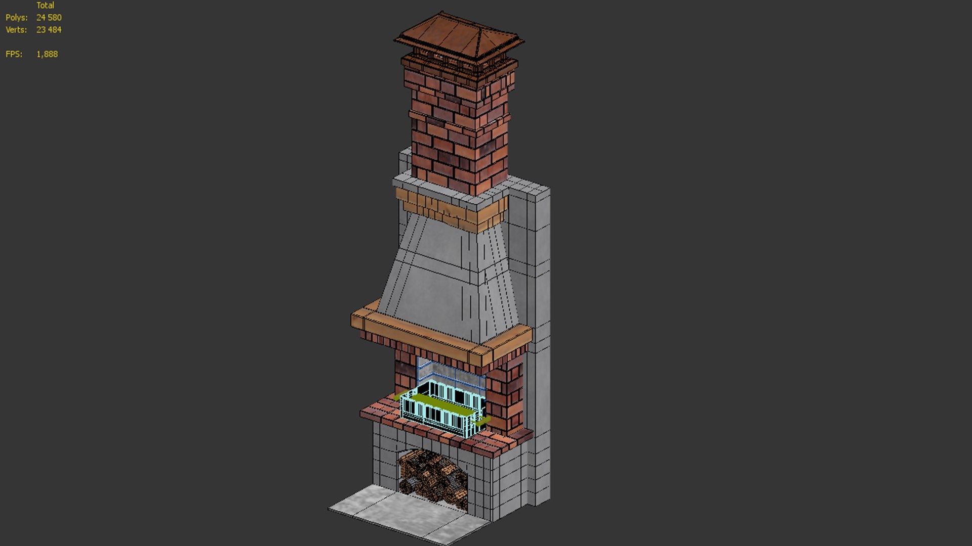 Grill 3D model - TurboSquid 1870118