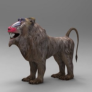 Baboon 3D Models for Download | TurboSquid