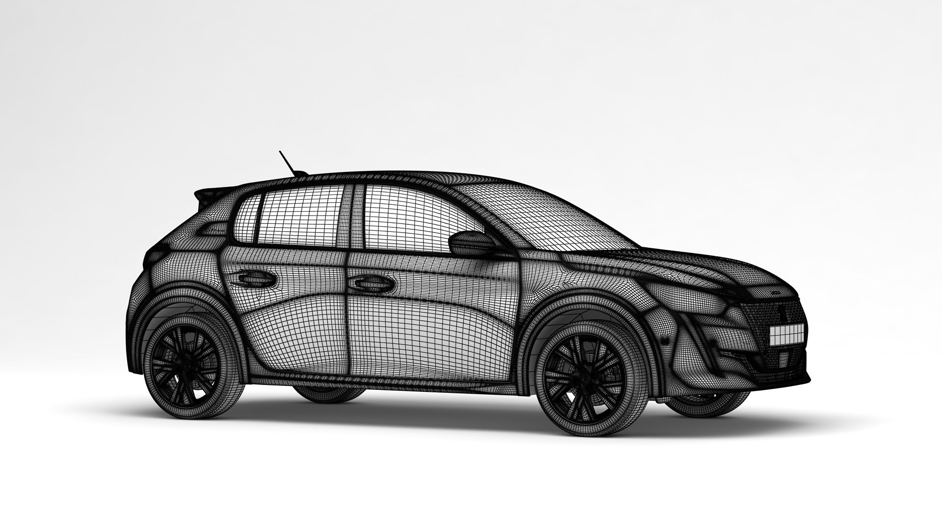 3D Peugeot 208 2021 Model - TurboSquid 1838213