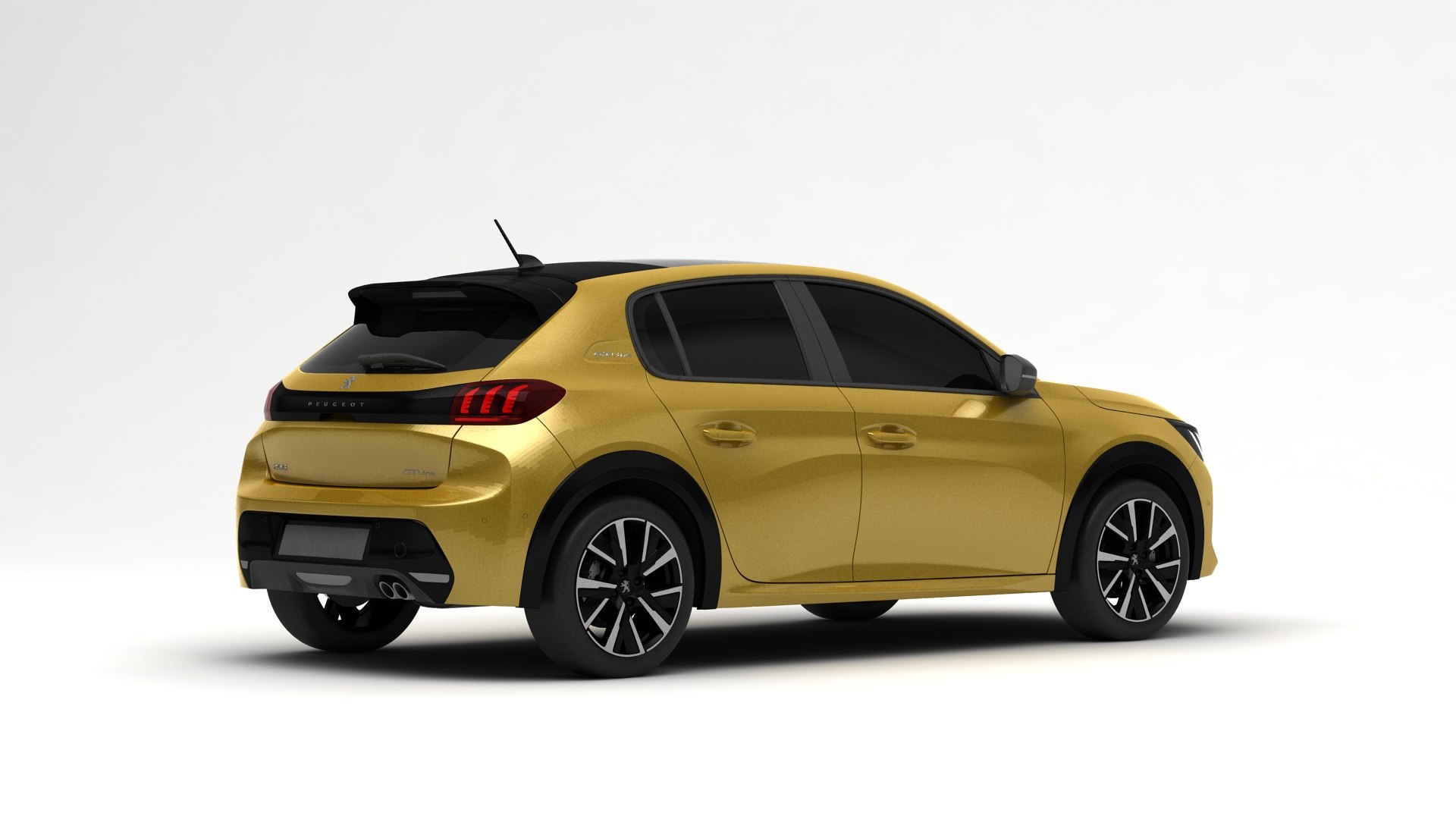 3D Peugeot 208 2021 Model - TurboSquid 1838213