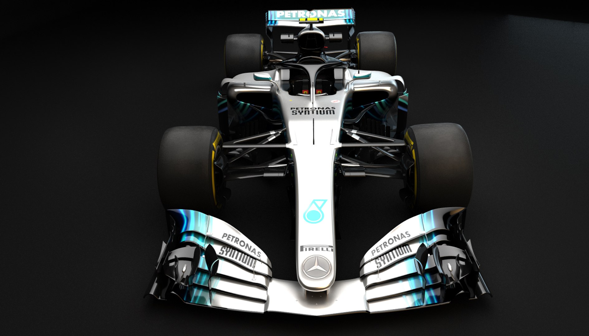 1 F1 Mercedes 3D Model - TurboSquid 1263235