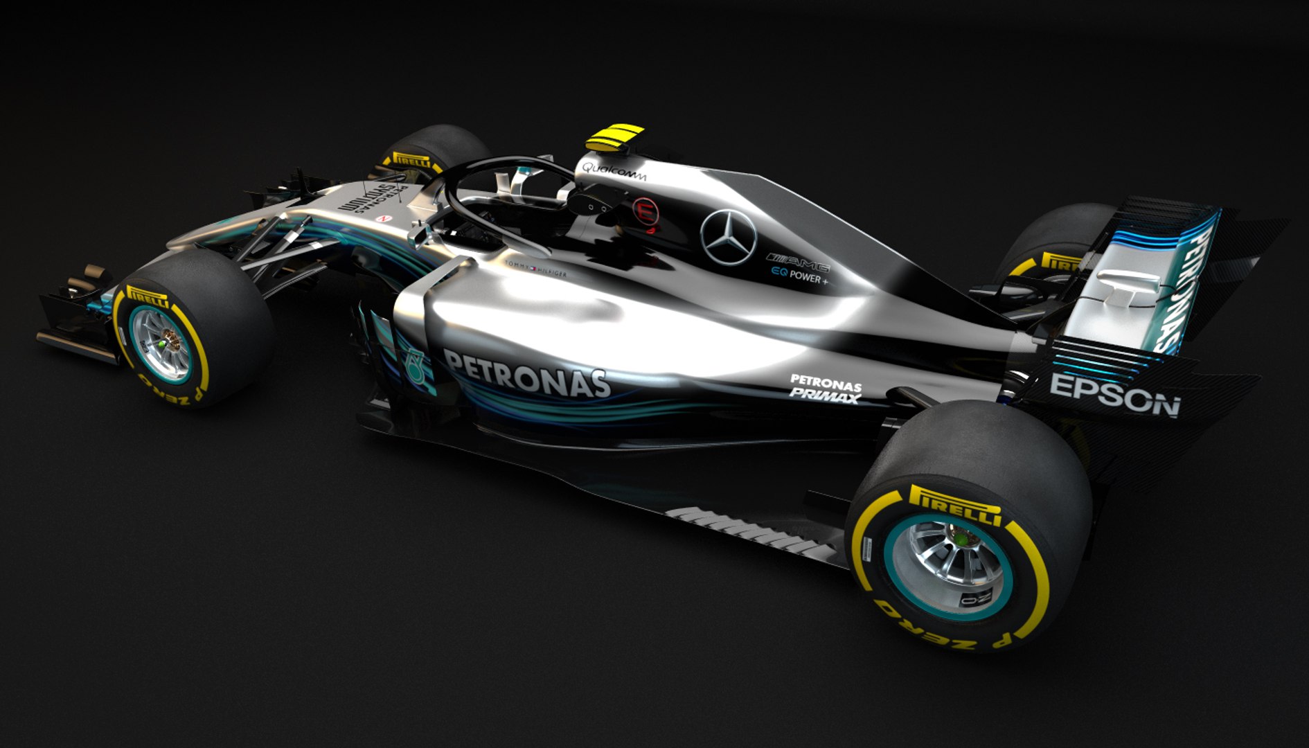 1 F1 Mercedes 3D Model - TurboSquid 1263235