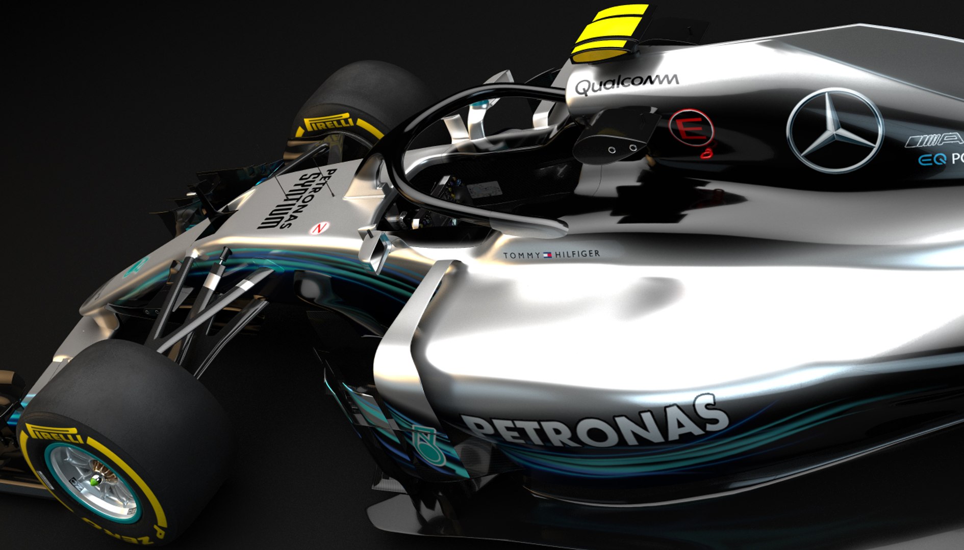 1 F1 Mercedes 3D Model - TurboSquid 1263235