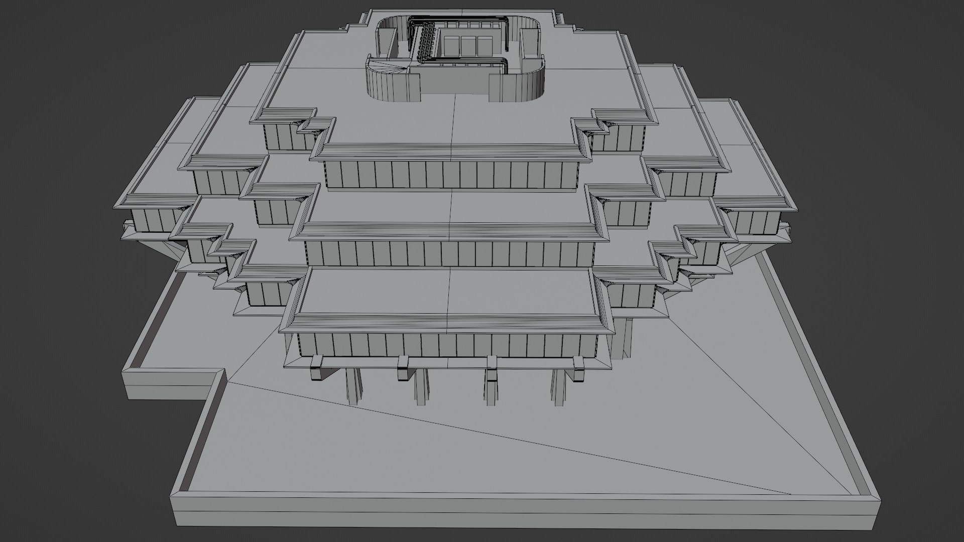 3D Geisel Library - TurboSquid 1990663