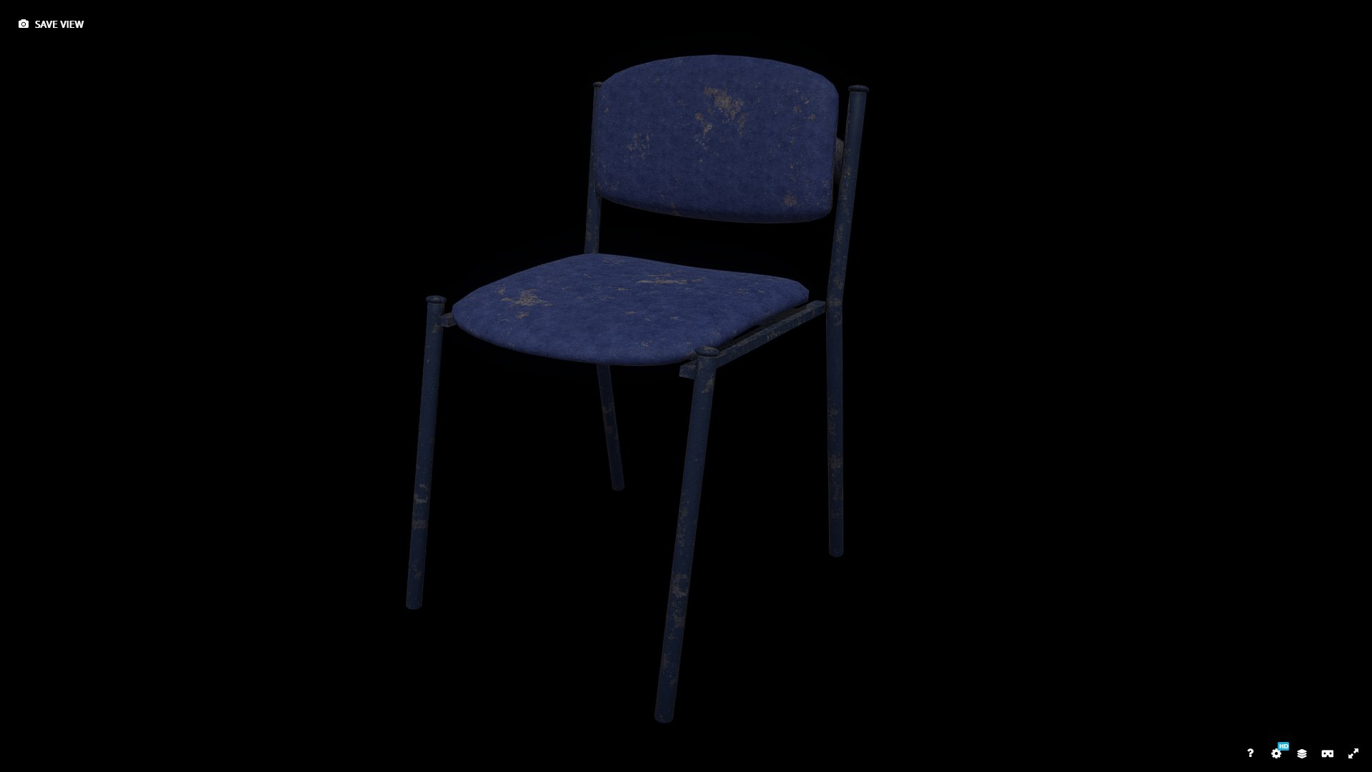 Dirty Chair 3D - TurboSquid 2115532