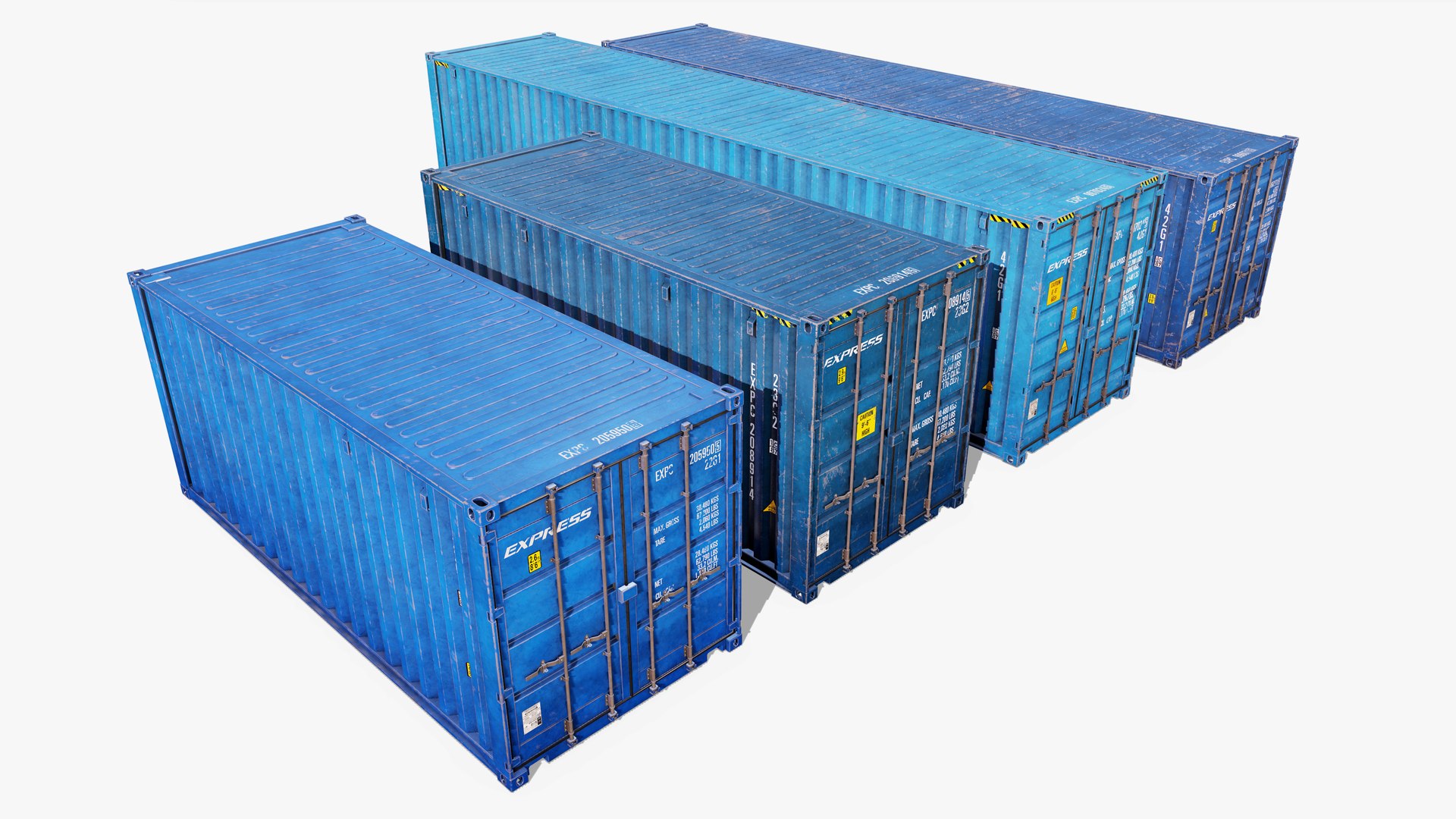 Shipping Container 3D Model - TurboSquid 1589777
