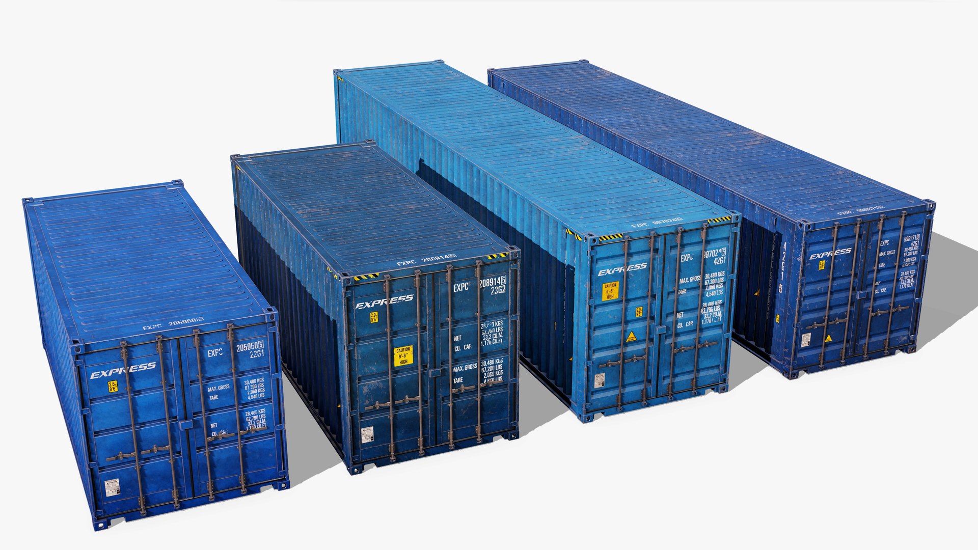 Shipping Container 3D Model - TurboSquid 1589777