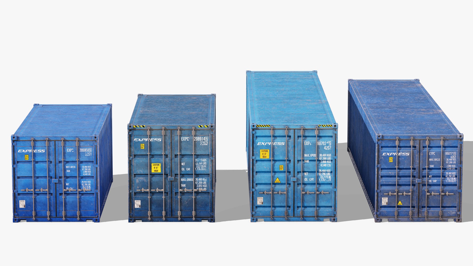 Shipping Container 3D Model - TurboSquid 1589777