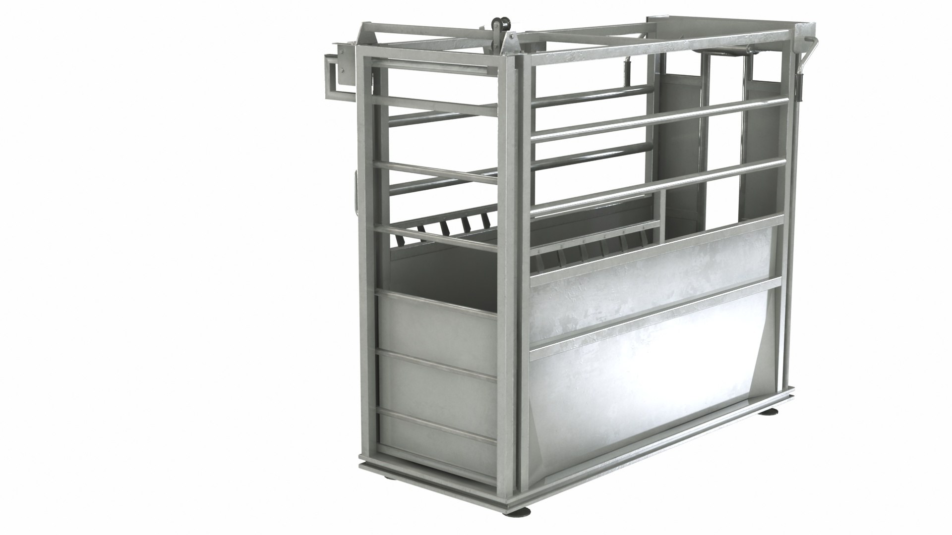 Farm Cow Weighing Machine 3D Model - TurboSquid 2044479