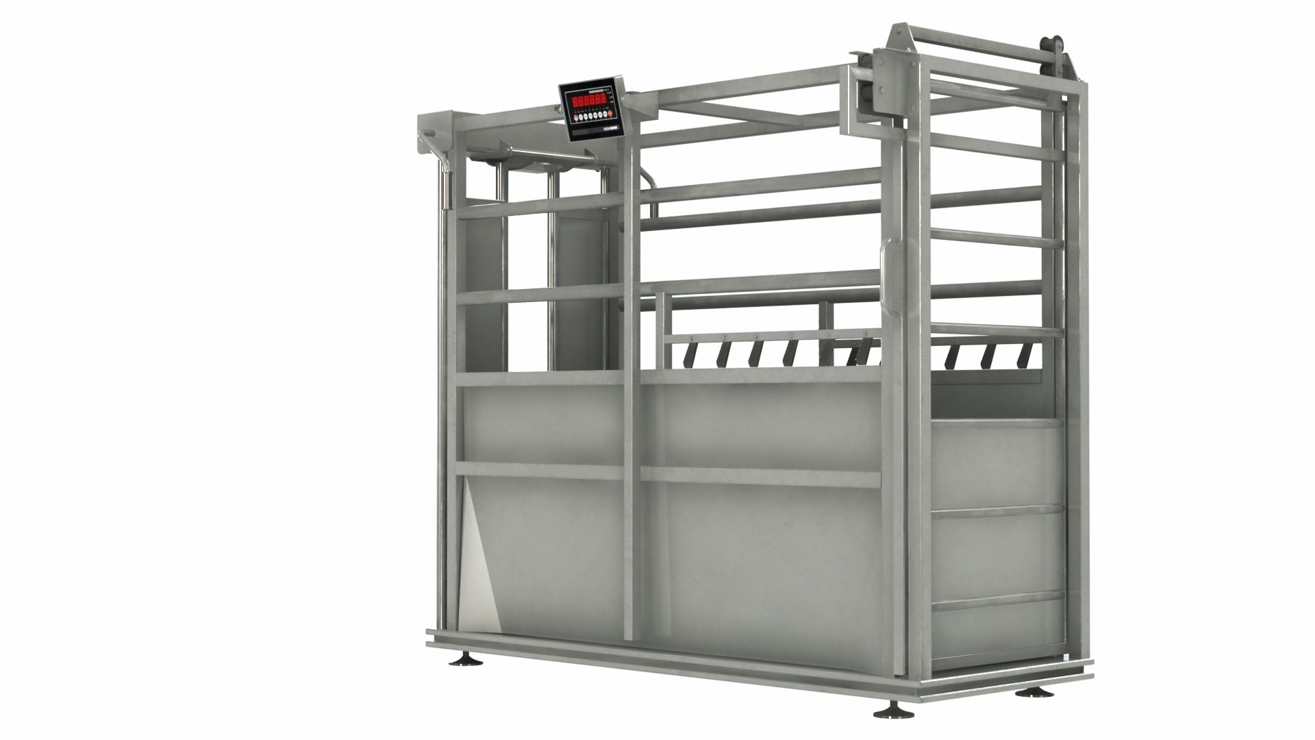 Farm Cow Weighing Machine 3D Model - TurboSquid 2044479