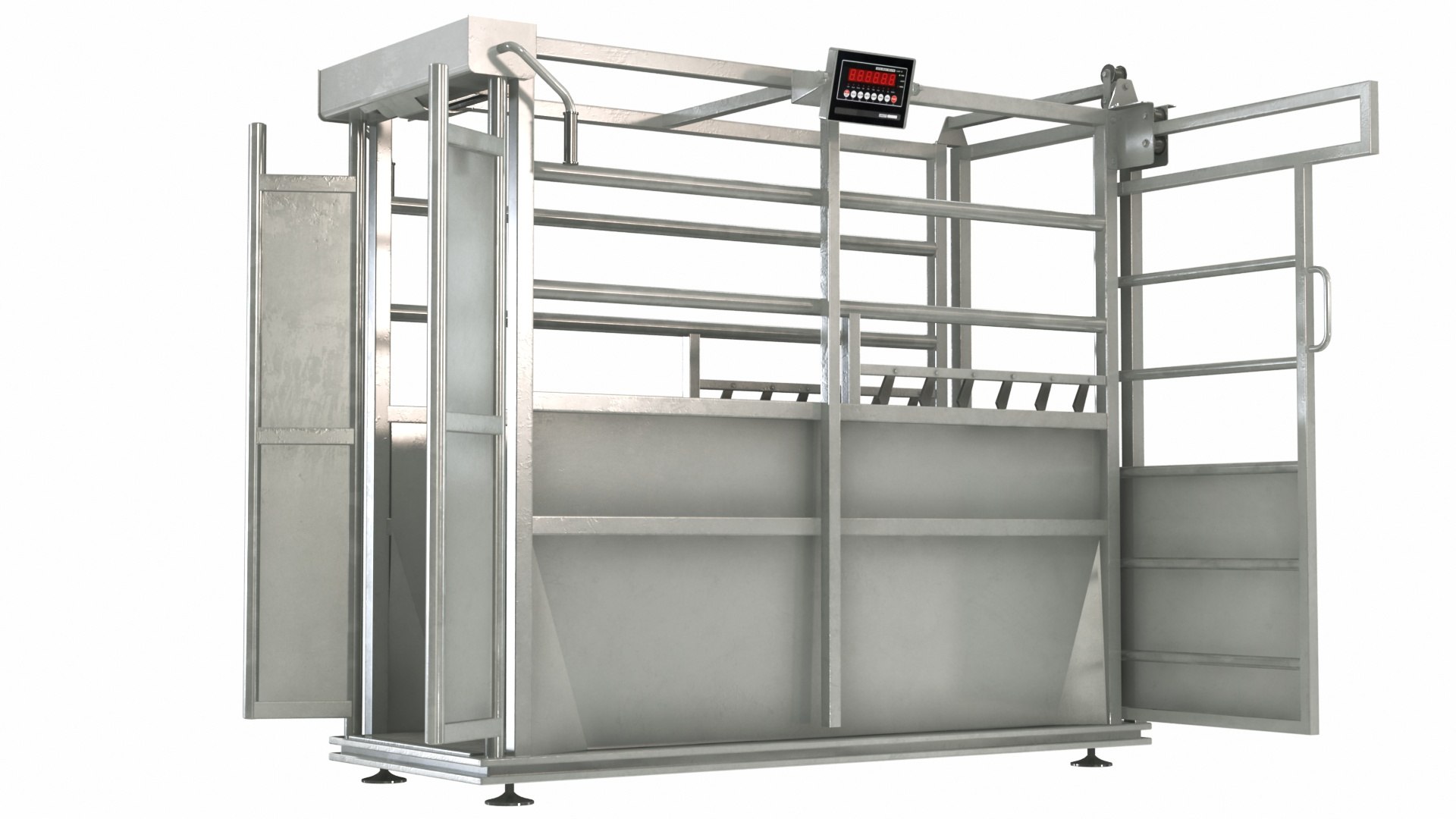 Farm Cow Weighing Machine 3D Model - TurboSquid 2044479