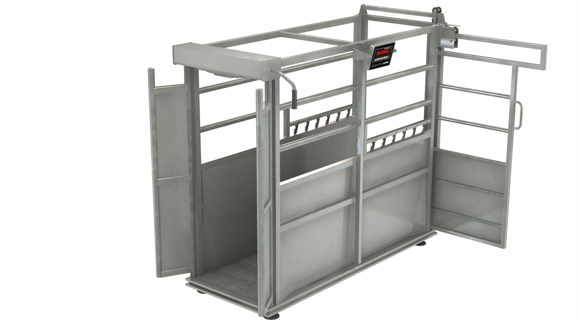 Farm Cow Weighing Machine 3D Model - TurboSquid 2044479