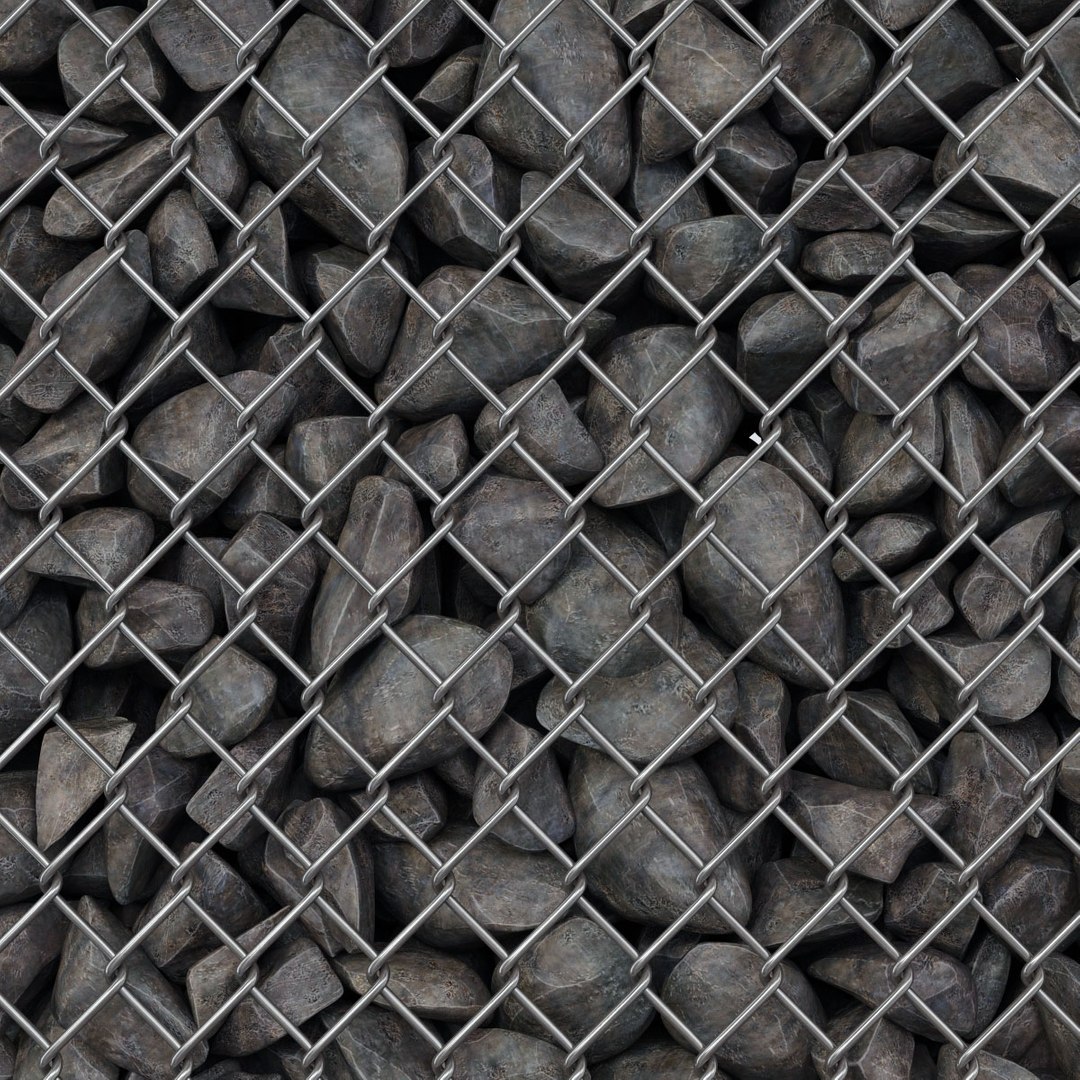Gabion Cage Rock Stone N1 3D Model - TurboSquid 1851073