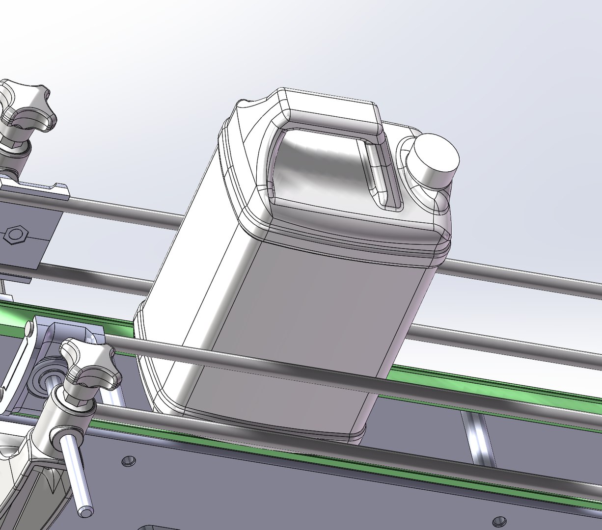Labeling Machine Assembly Line Model - TurboSquid 1288137