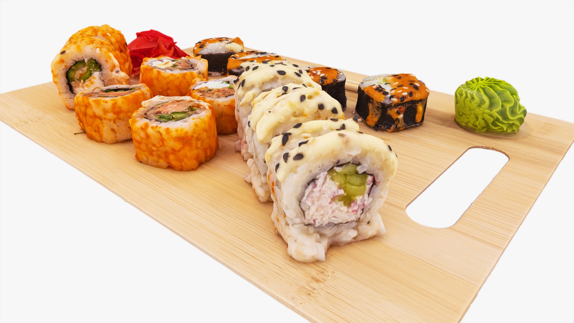 Sushi 3D Model - TurboSquid 2316374