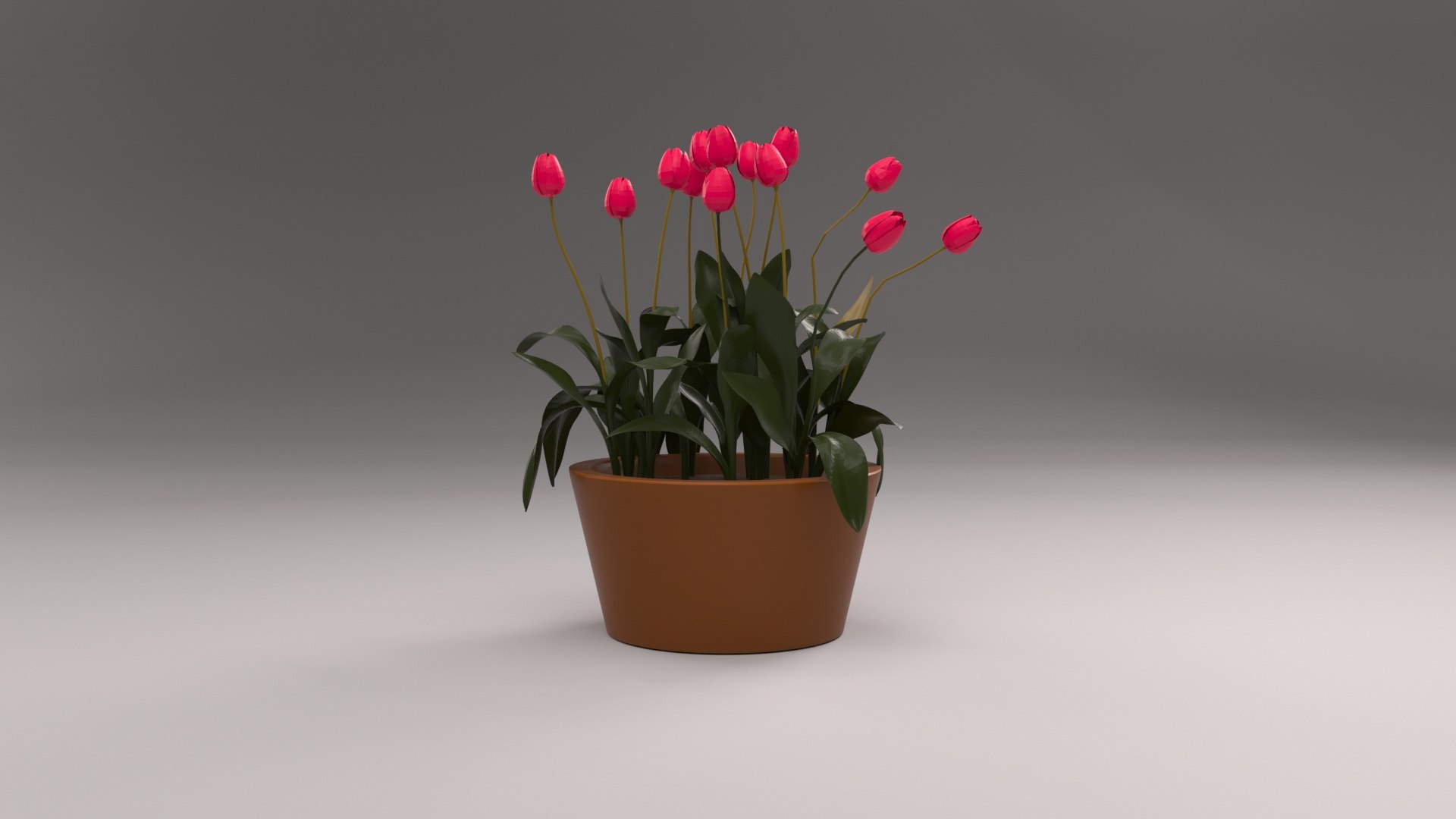 Flower Pot Model - TurboSquid 2027378