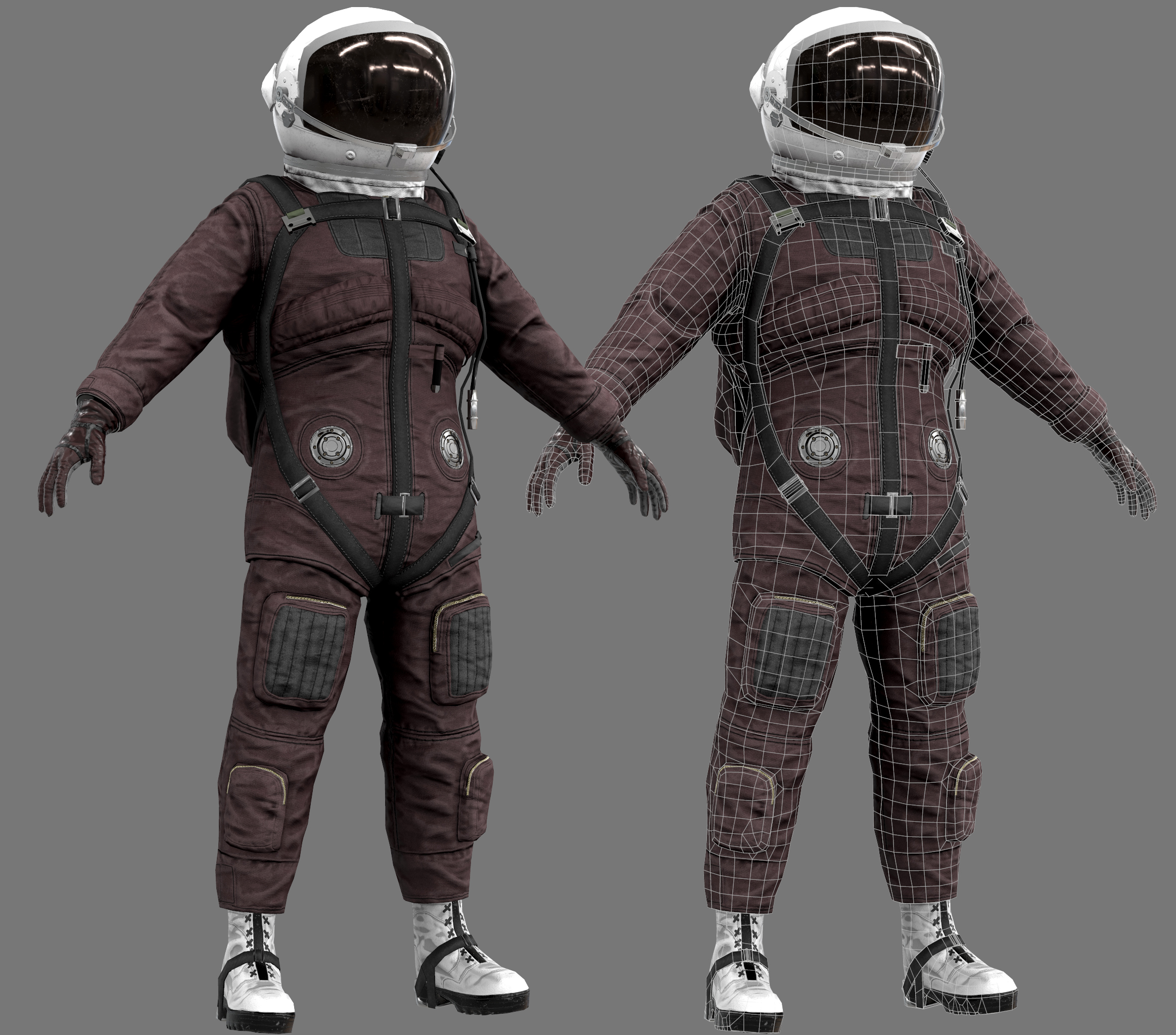 3D real space suit model - TurboSquid 1694863