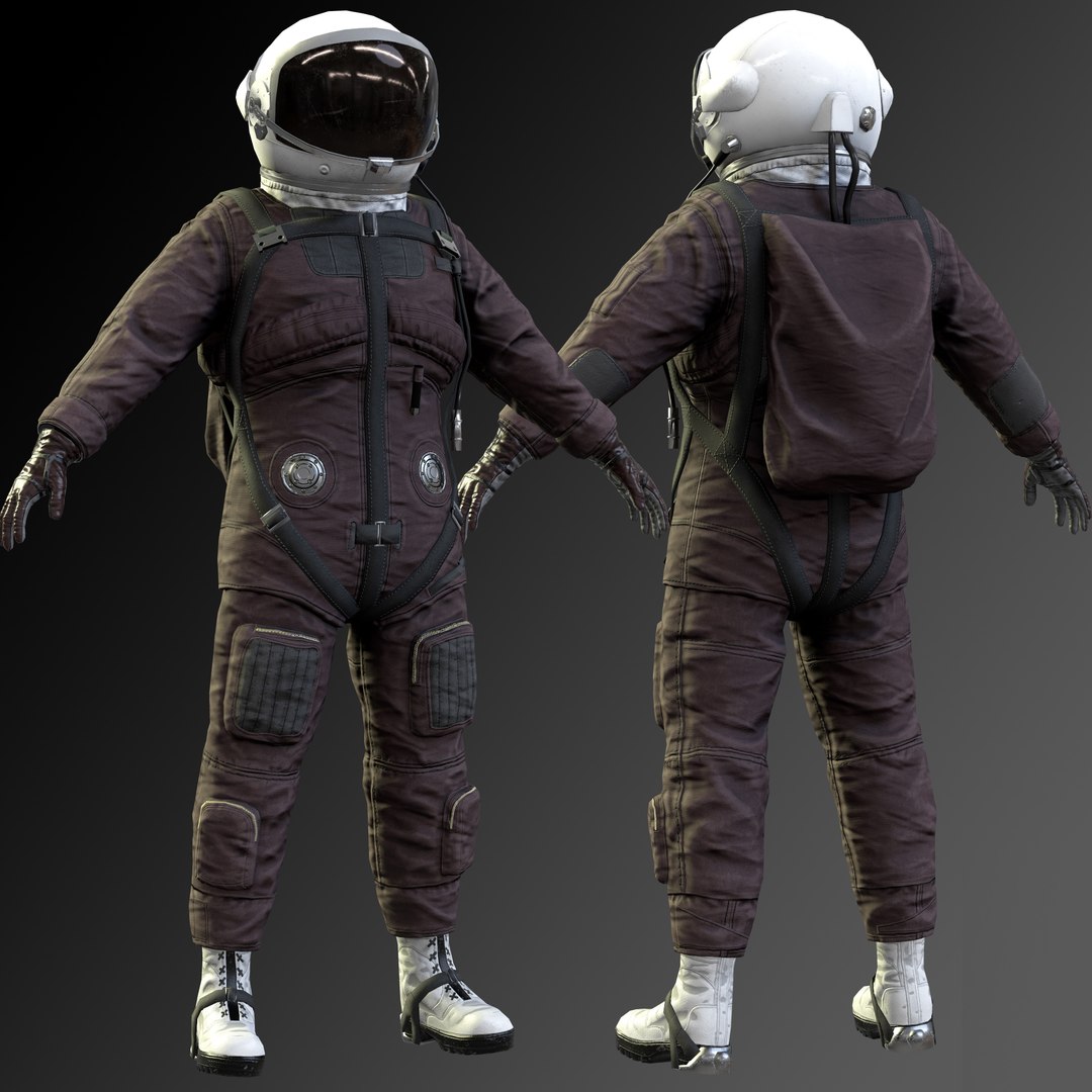 3D Real Space Suit Model - TurboSquid 1694863