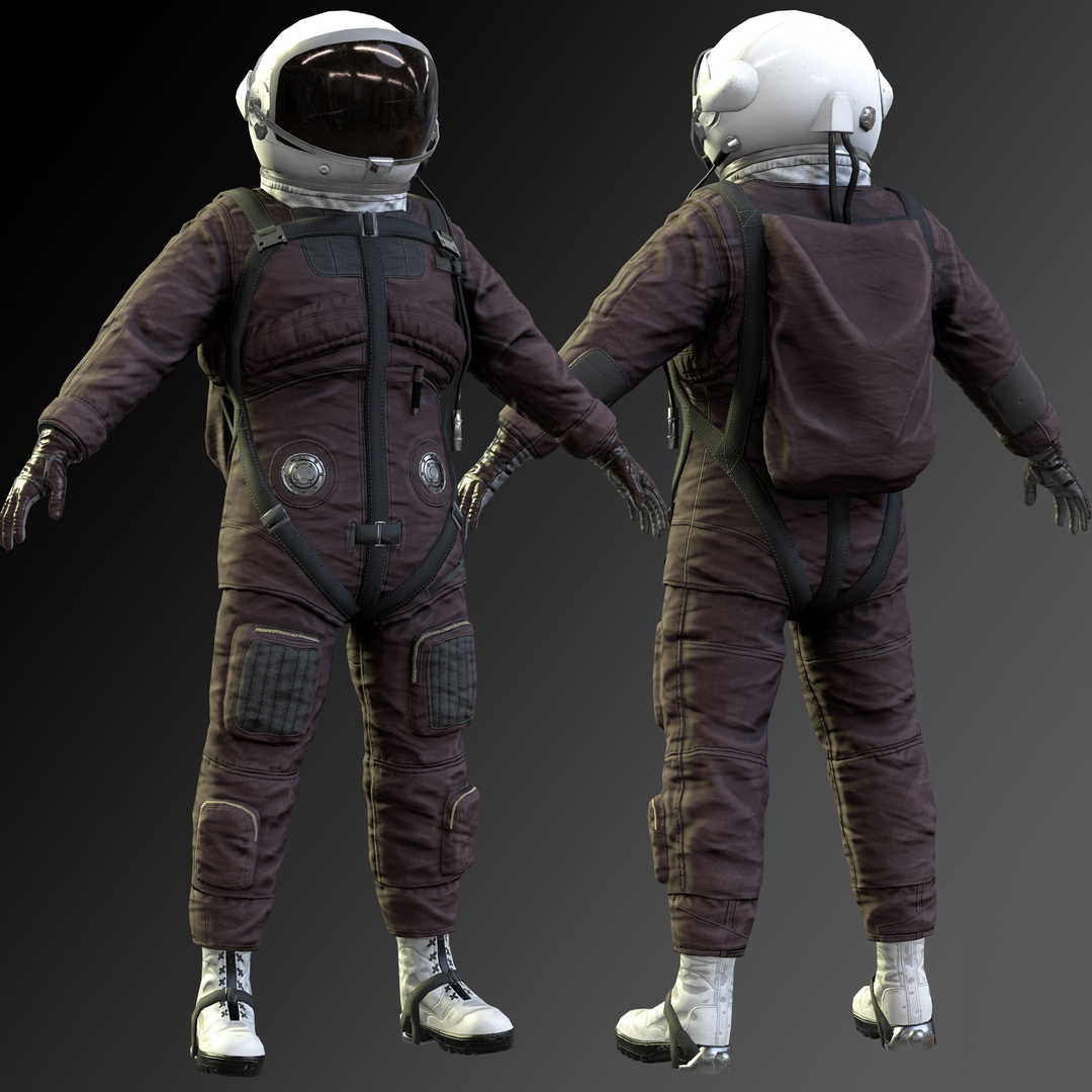 3D real space suit model - TurboSquid 1694863