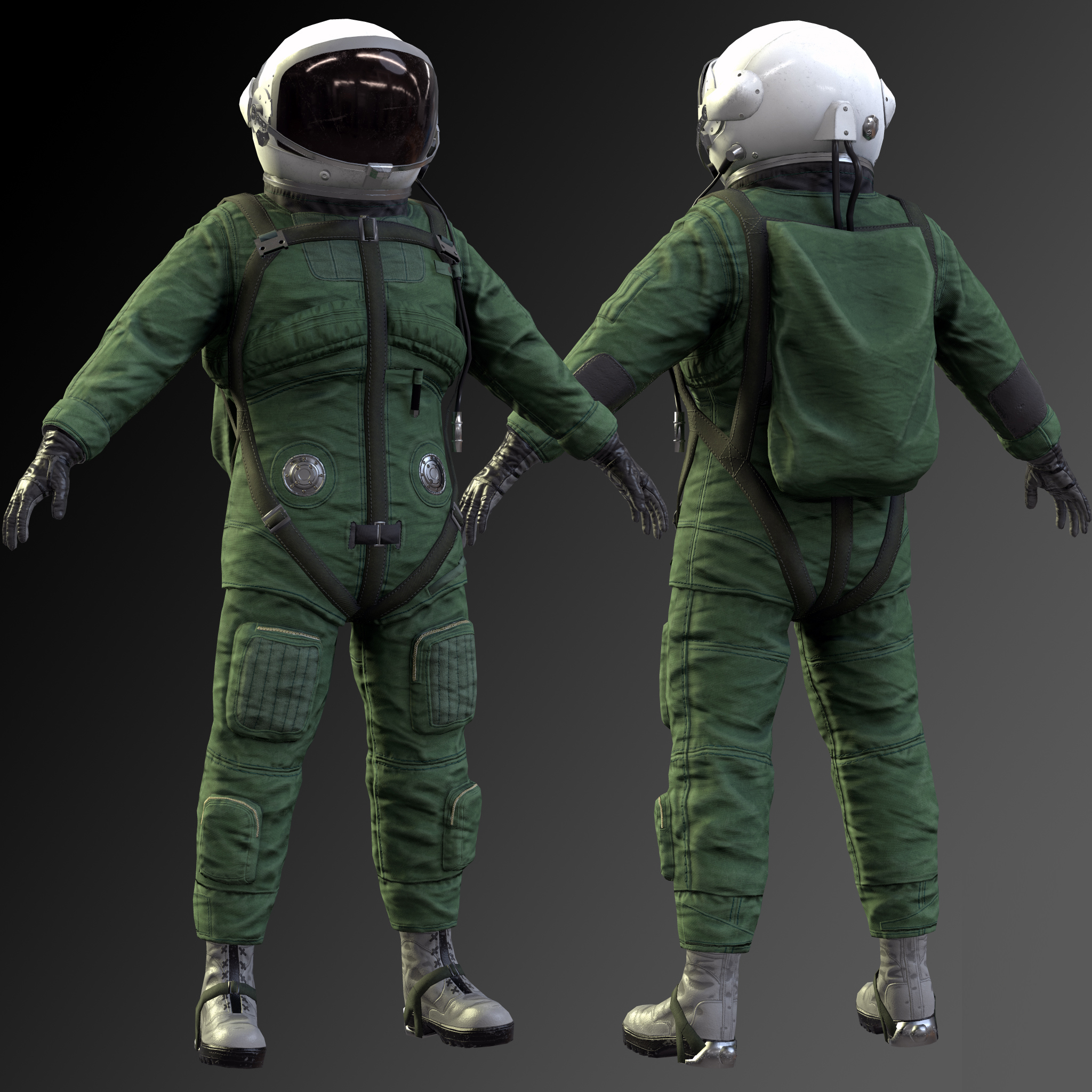3D real space suit model - TurboSquid 1694863