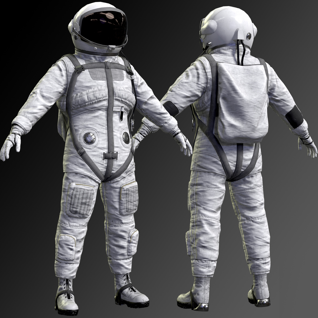 3D real space suit model - TurboSquid 1694863