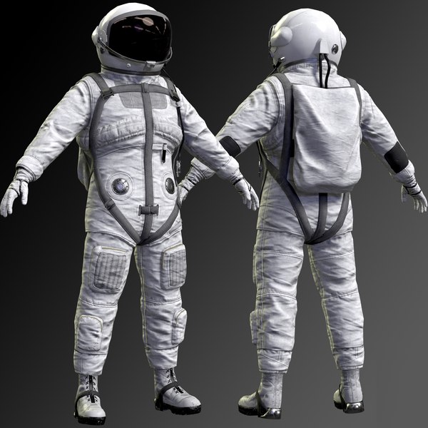 3D real space suit model - TurboSquid 1694863