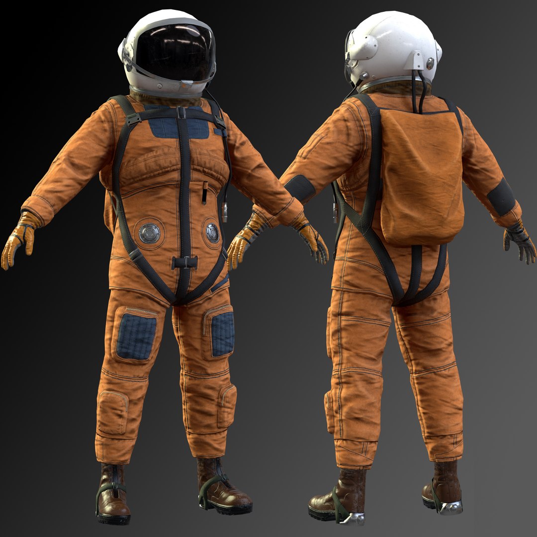 3D Real Space Suit Model - TurboSquid 1694863