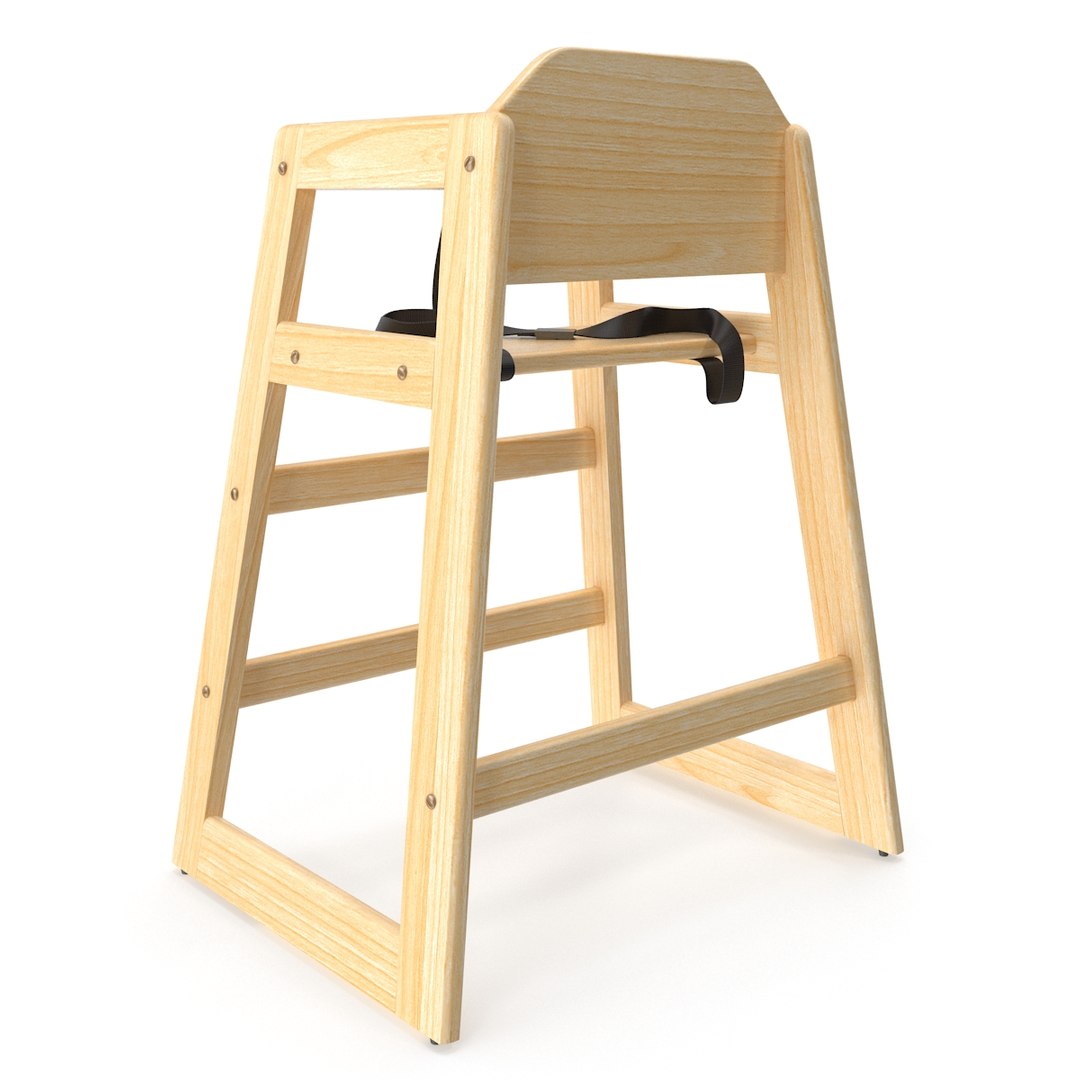 3d Model Baby Chair