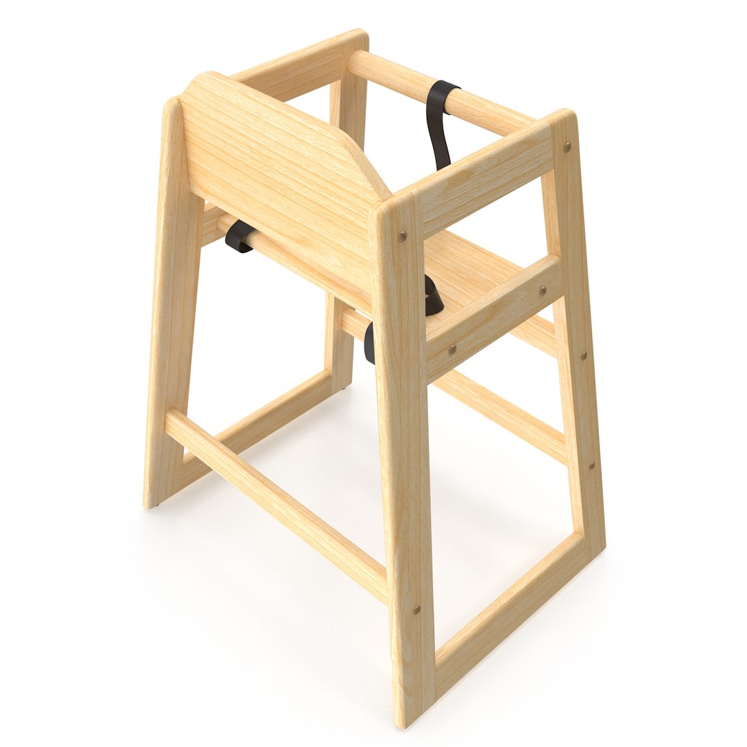 3d Model Baby Chair