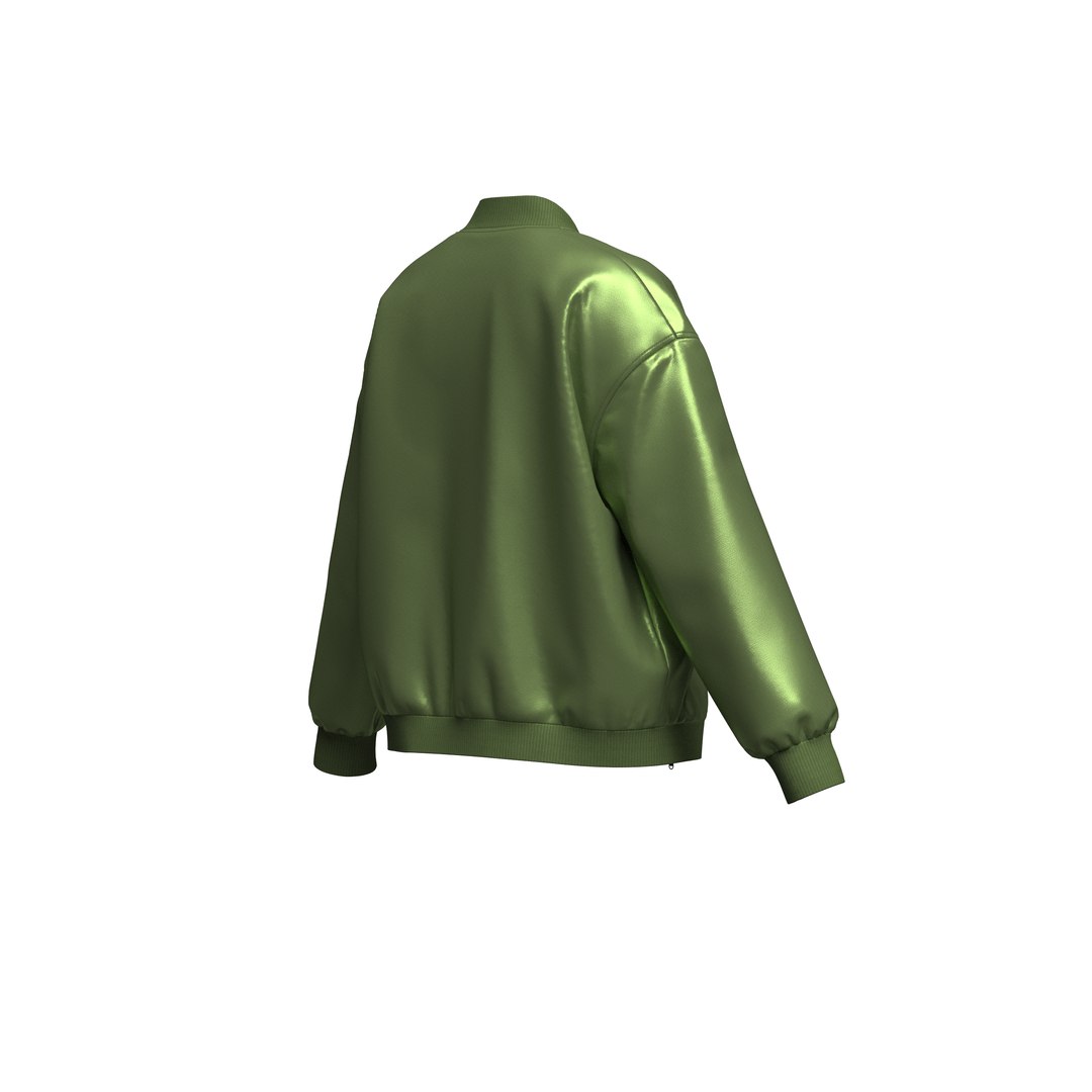 Womens Bomber Jacket Model - TurboSquid 2246918