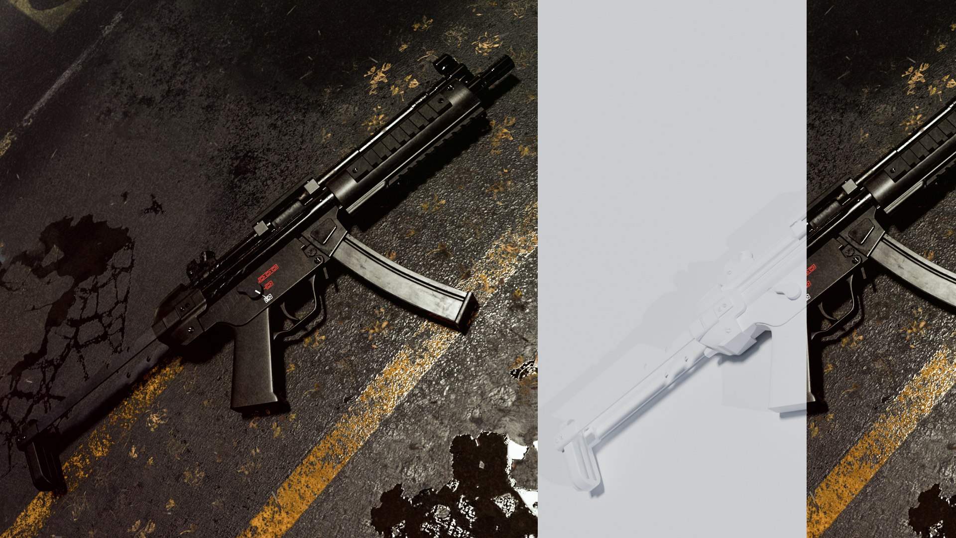 3D SMG Model - TurboSquid 1792338