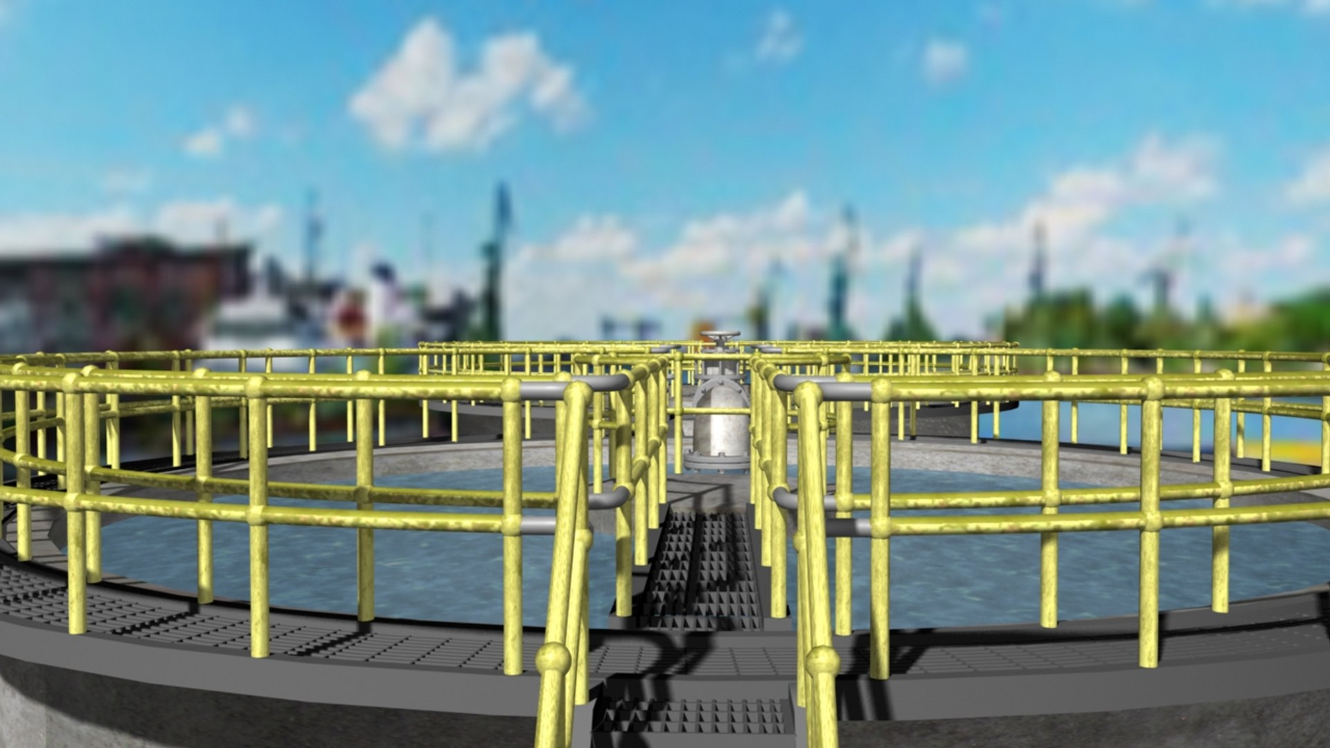 Water Purification 3D Model - TurboSquid 1204452