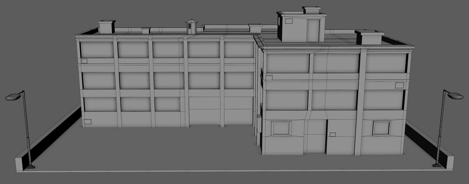 Architecture Structure 3D Model - TurboSquid 1363690
