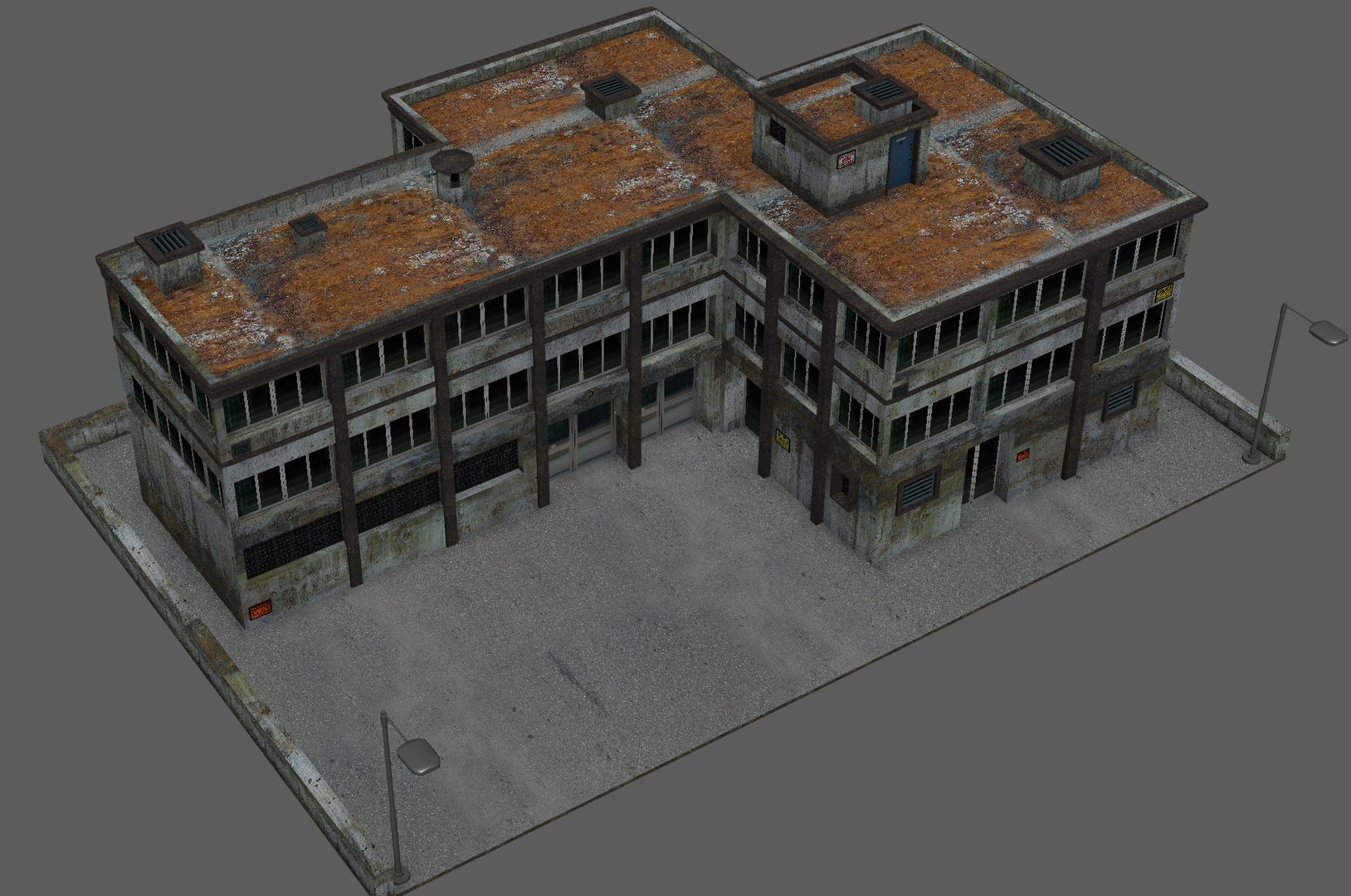 Architecture Structure 3D Model - TurboSquid 1363690